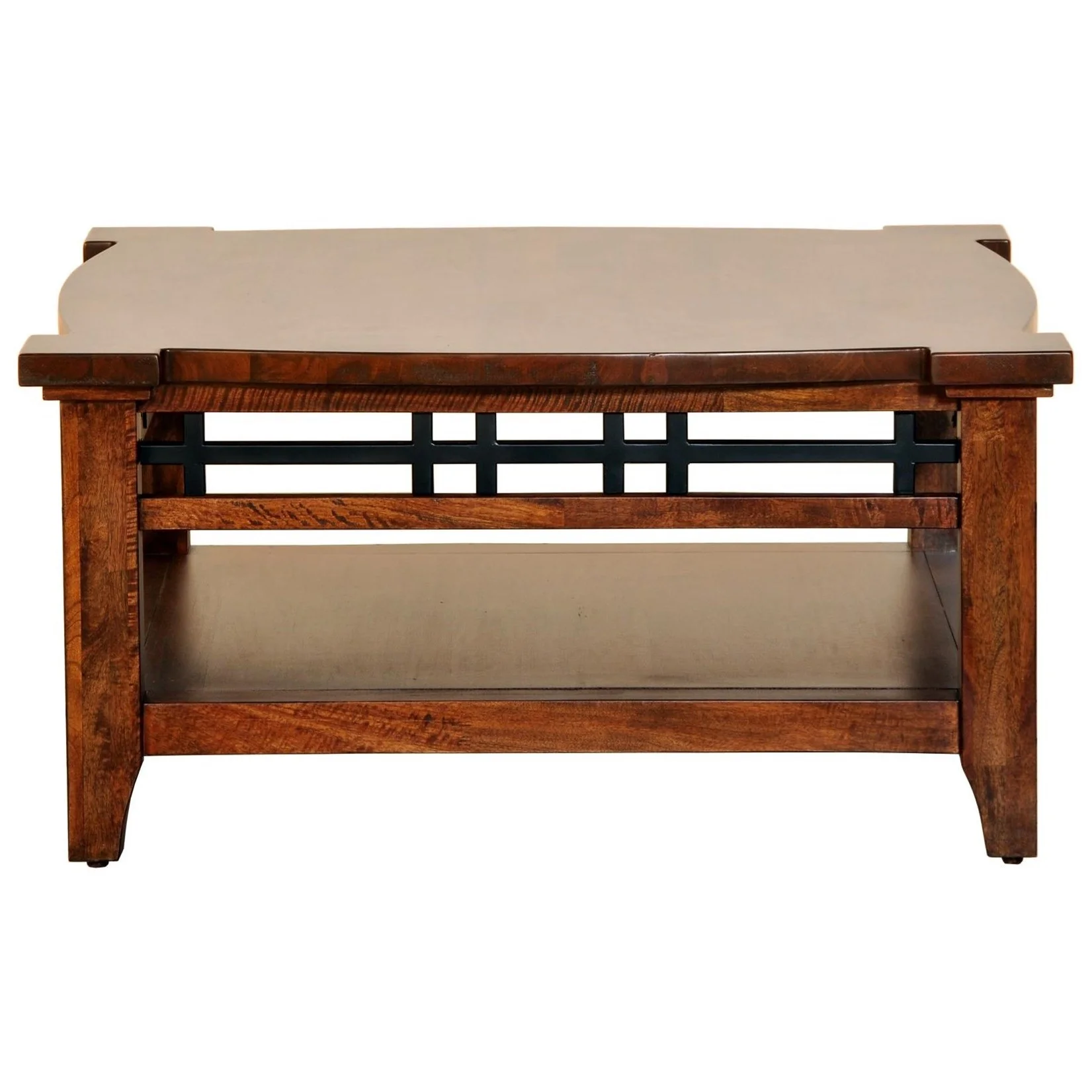 Napa Furniture Design Whistler Retreat 70-85 Rustic Square Cocktail ...