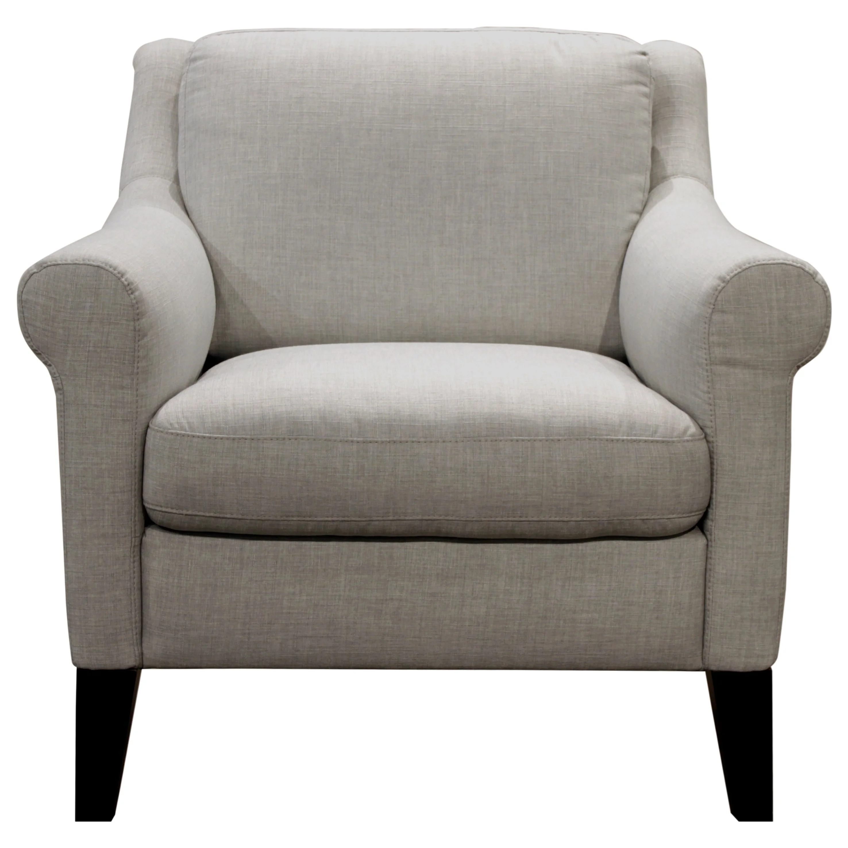 Natuzzi Editions Dolcezza C060-003 Contemporary Chair with Tapered Legs ...