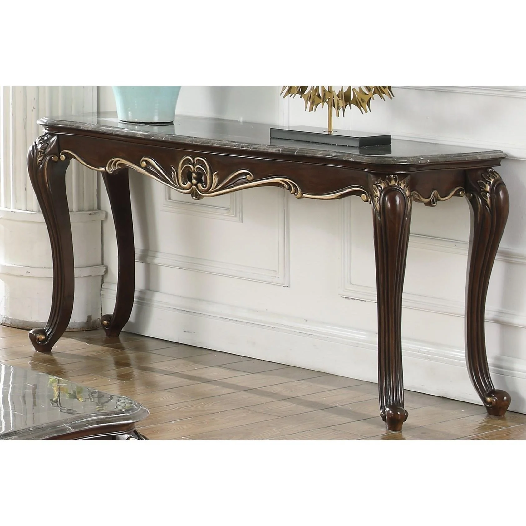 Cassie 133597 CASSIE CHERRY CONSOLE TABLE | | 7 Day Furniture | Sofa ...