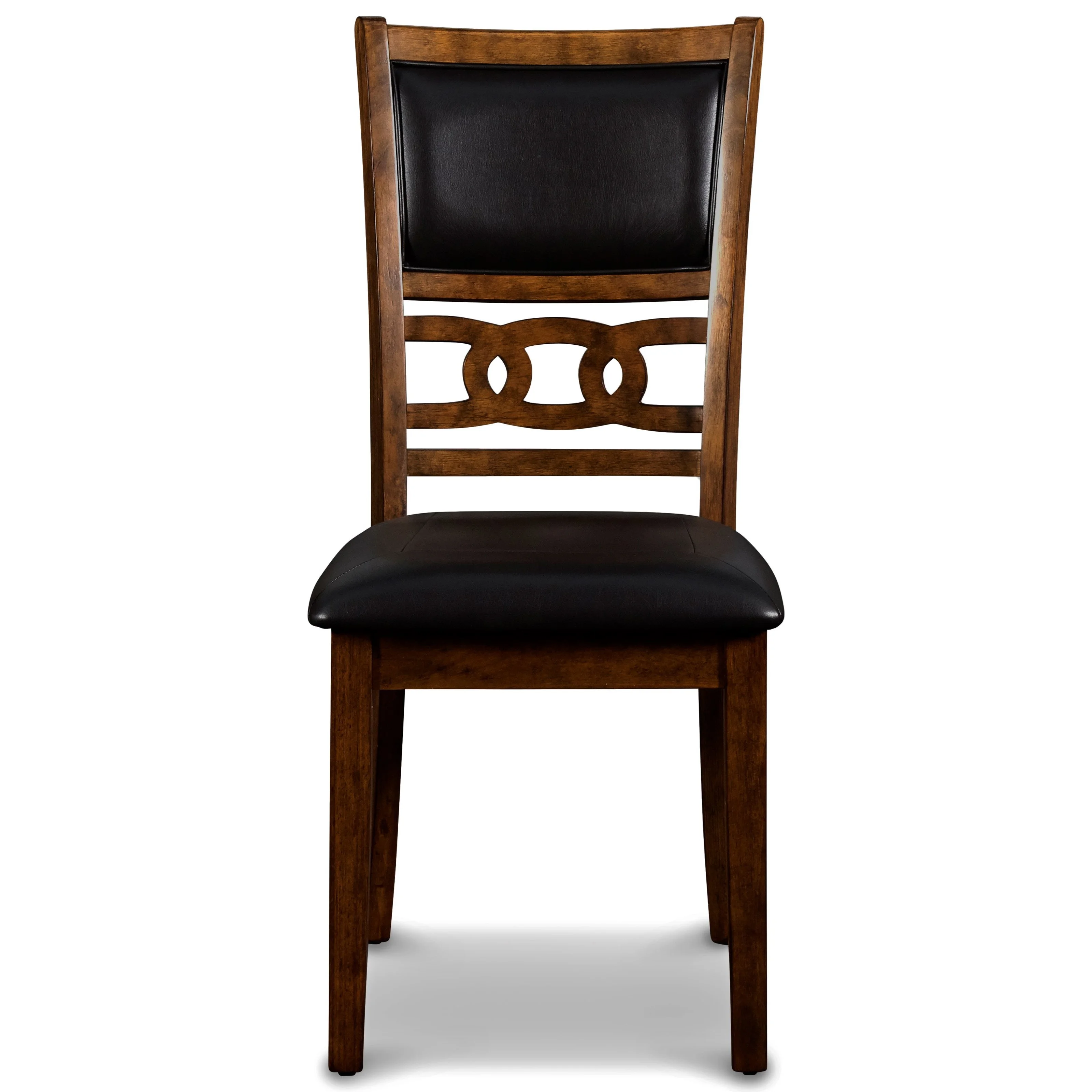 Home Classic Gia D1701-20-BRN Contemporary Dining Side Chair with ...