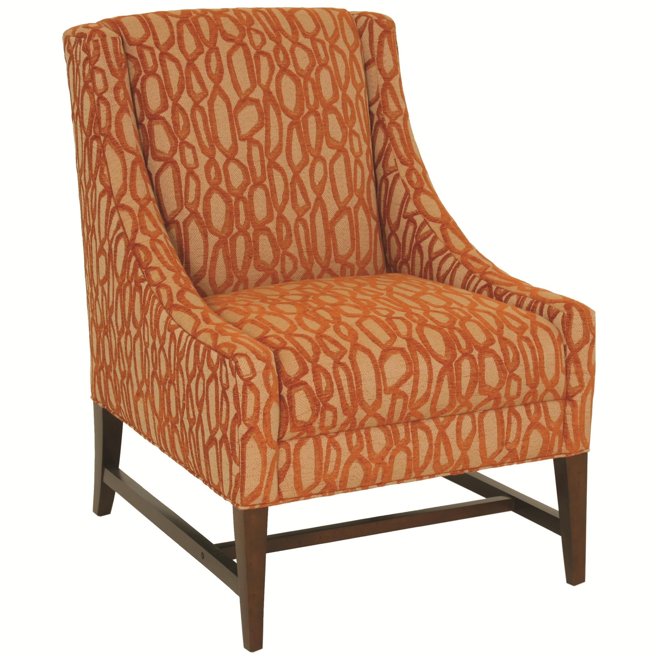 Norwalk Ivy 1046-30 Transitional Chair With H Stretcher Base | Wayside ...