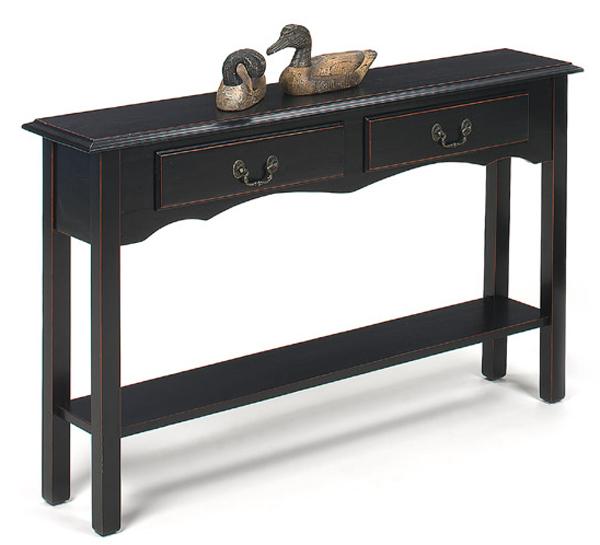 extra long console table