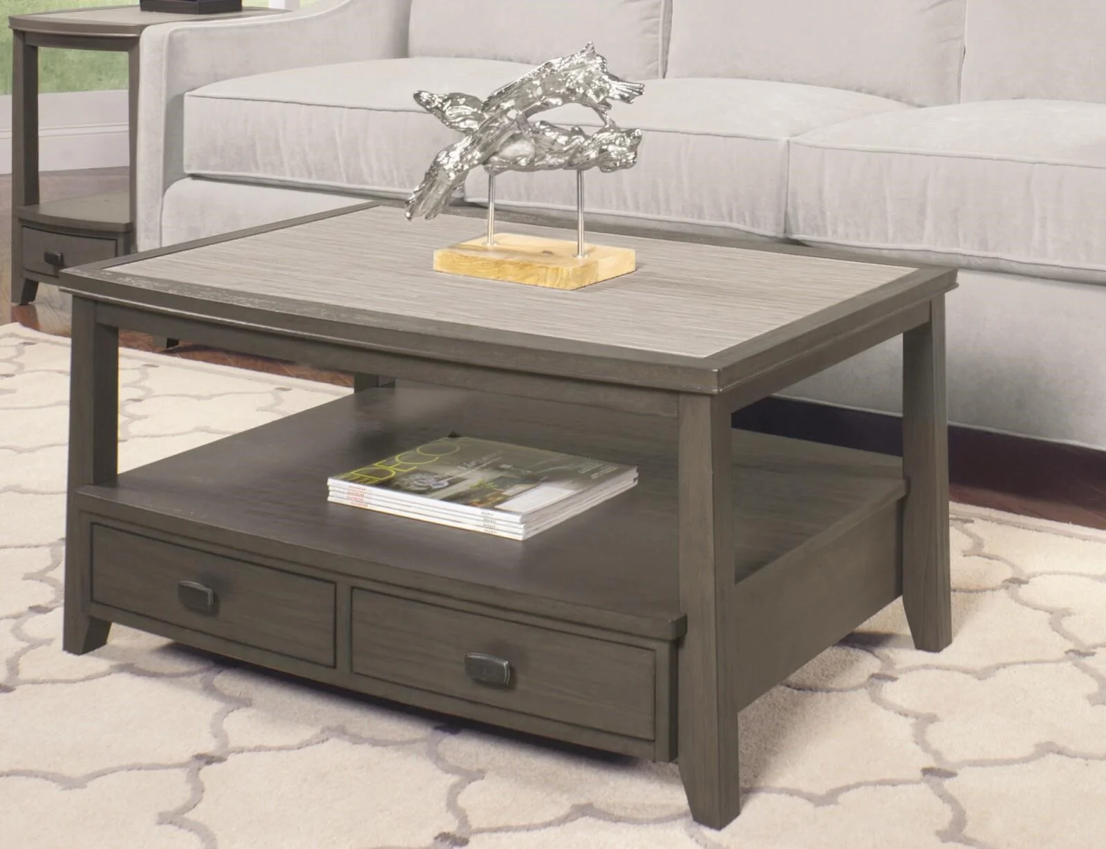 Null Furniture Westport NUL2217-01 Rectangular Cocktail Table | Wayside ...