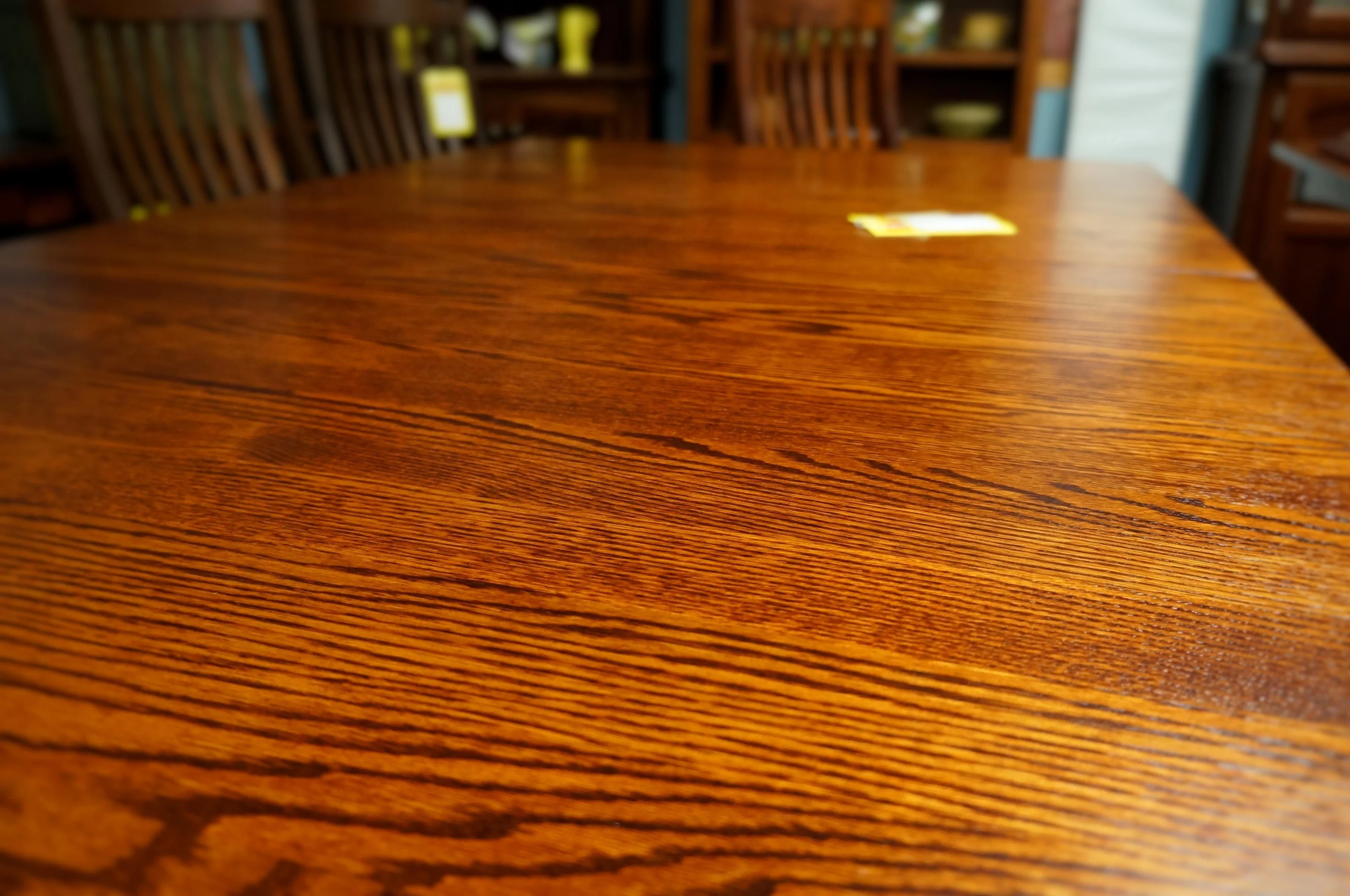 Oakwood Industries Casual Dining 1253602 Mission Rectangular Pub Table ...