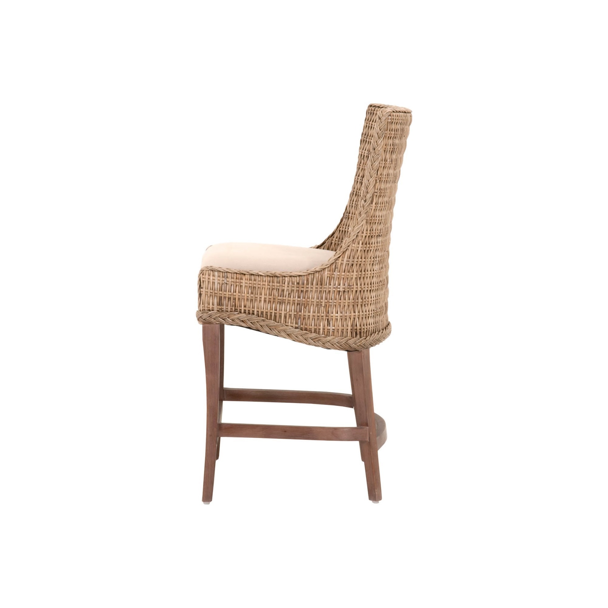 Essentials for Living Woven 6814CS.GKU/LGRY Greco Woven Counter Stool ...