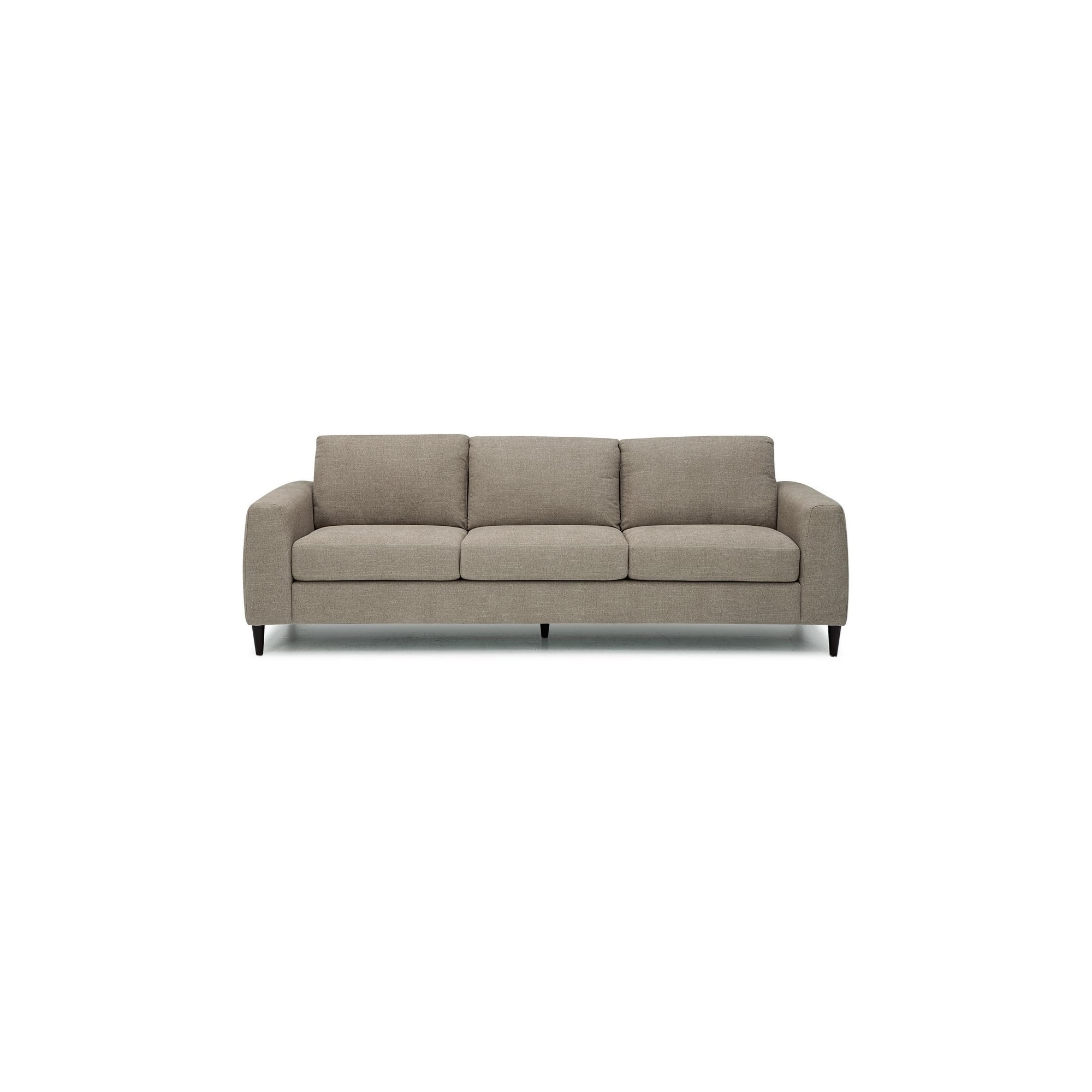 Palliser Atticus 77325-01 Intrigue Mink Contemporary Upholstered Sofa ...