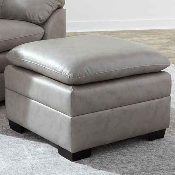 Palliser Amisk 77343-04 Casual Ottoman with Block Feet | Mueller ...