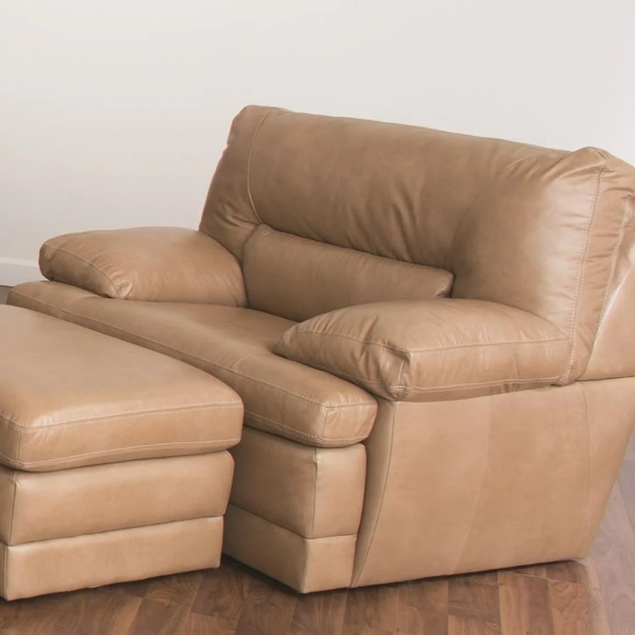 Palliser Northbrook 77555-02 Leather Chair w/ Padded Headrest | Howell ...