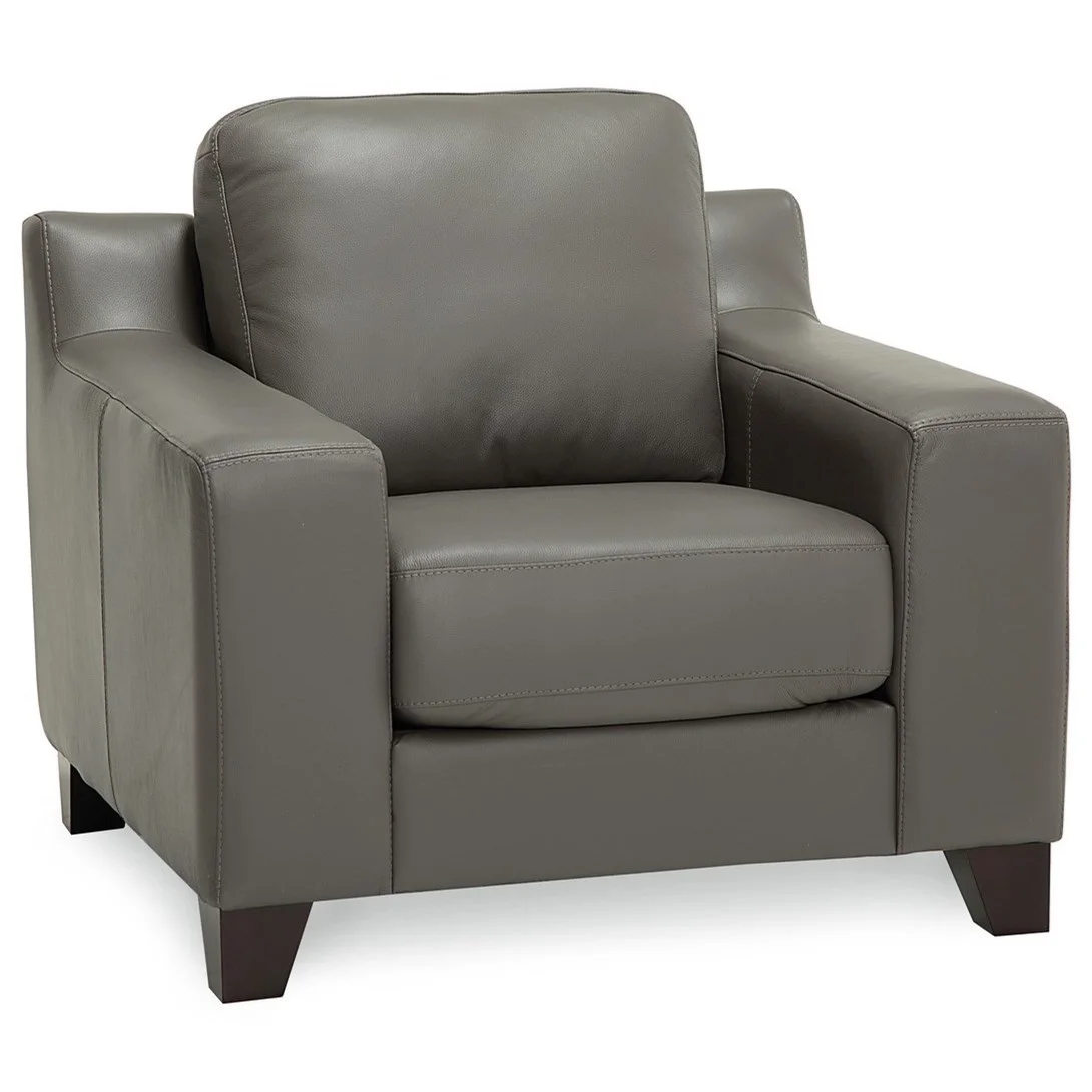 Palliser Reed 77289-02-Broadway Granite Reed Contemporary Chair with ...