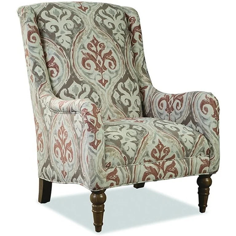 Paula Deen by Craftmaster Upholstered Chairs P034210 Traditional Accent ...