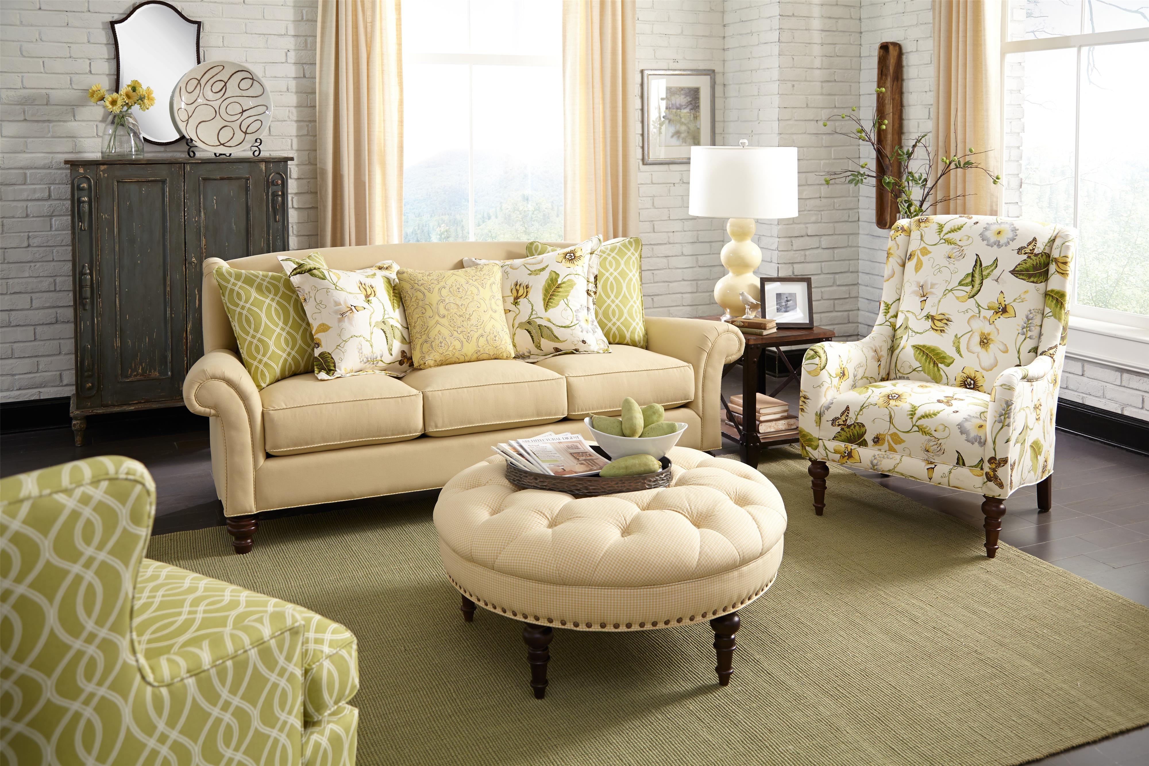 Paula Deen by Craftmaster Upholstered Chairs UP034210A Traditional ...