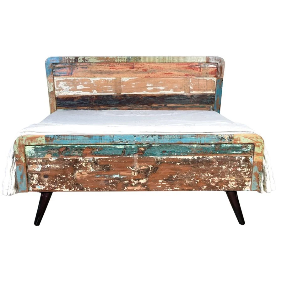 Porter Designs Route 66 SBA-5331 Reclaimed Wood Queen Bed | Broadway ...