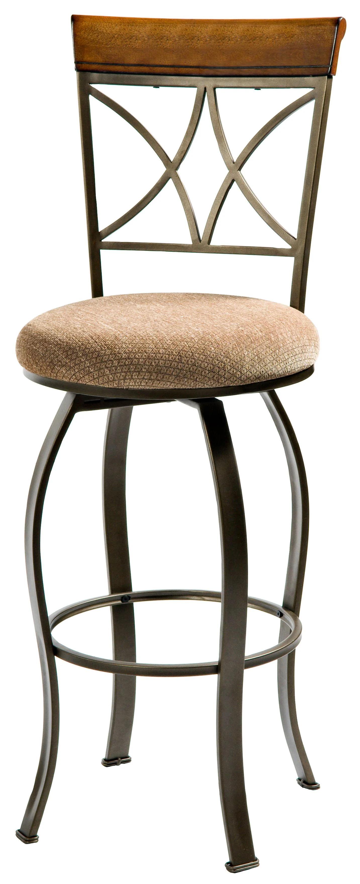 Powell Hamilton 697-481 Swivel Bar Stool | Furniture and More | Dining ...