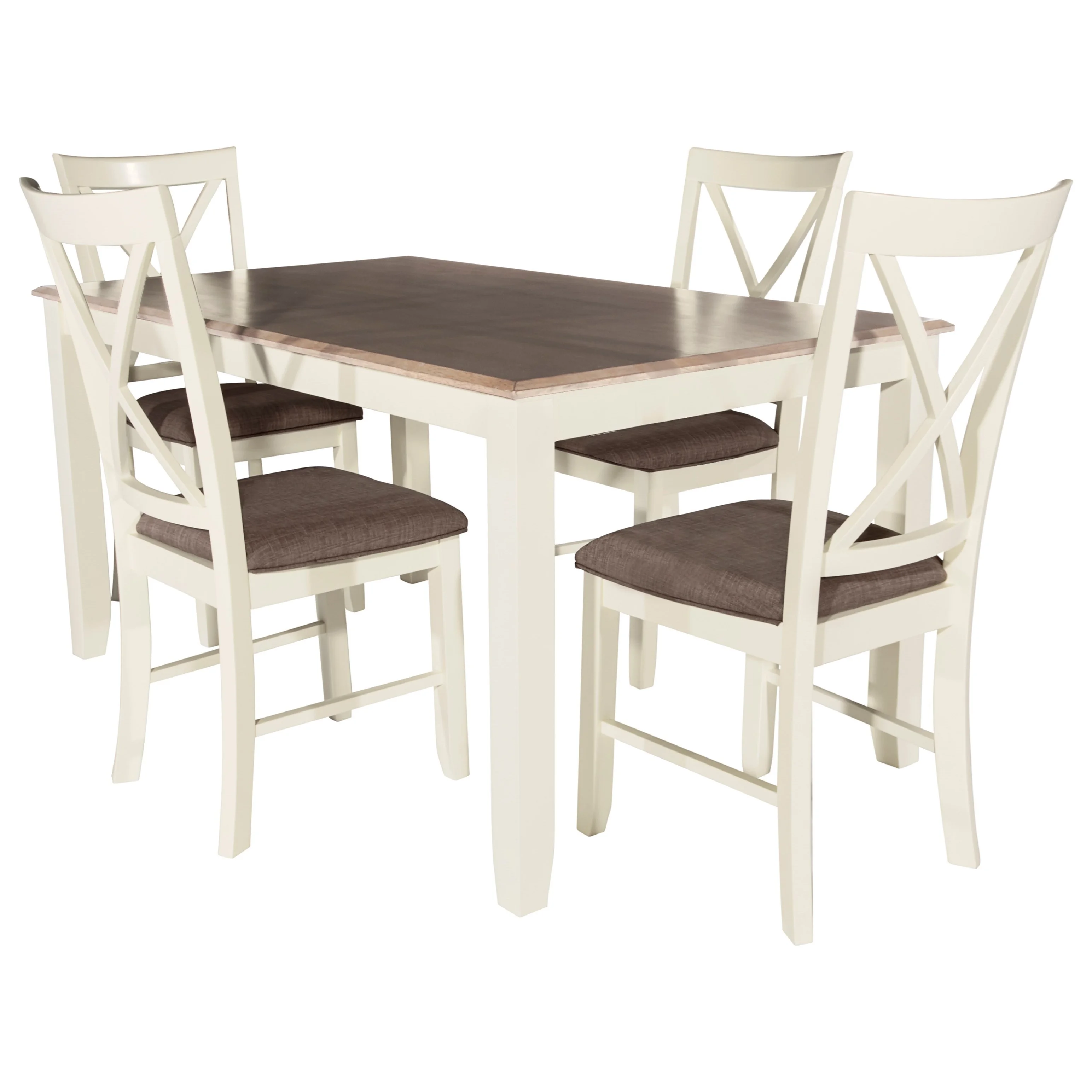Powell Jane 15D8153DT Farmhouse Dining Table | Furniture and More ...