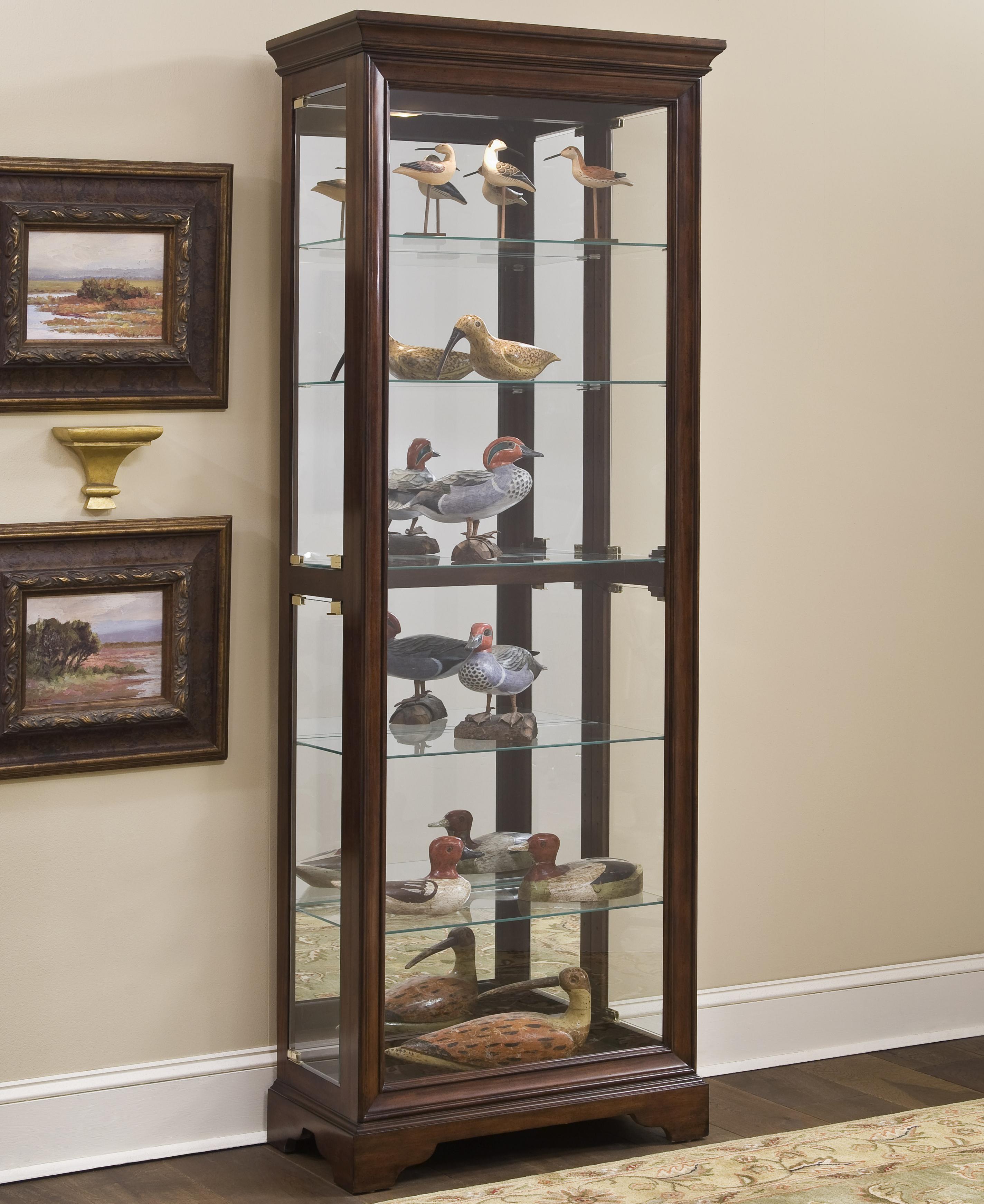 Pulaski Curio Cabinet Used at Billi Johnson blog