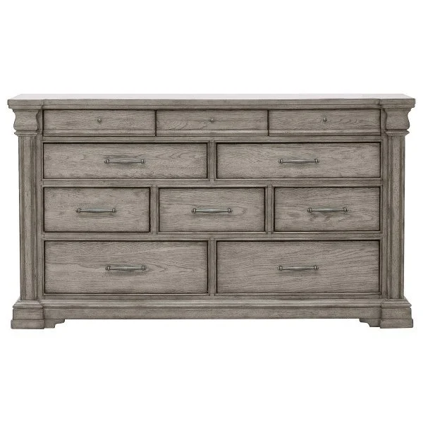 Pulaski Furniture Madison Ridge P091100 Transitional 10-Drawer Dresser ...