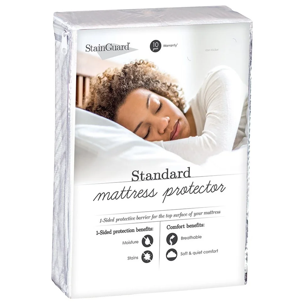 PureCare StainGuard Standard 1-Sided Mattress Protector II SGS50 Queen ...