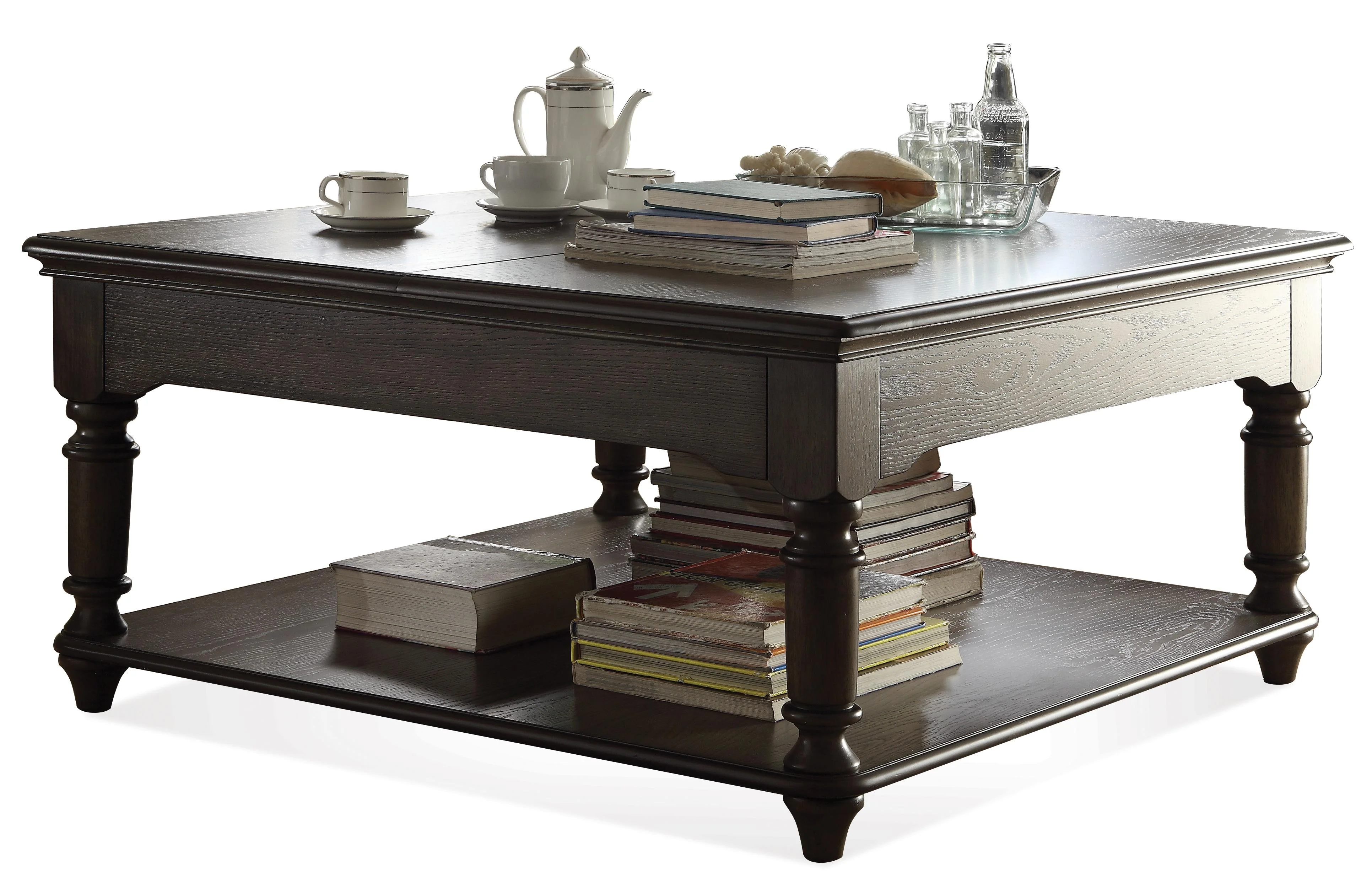 Riverside Furniture Belmeade O15801 Square Lift-Top Coffee Table ...