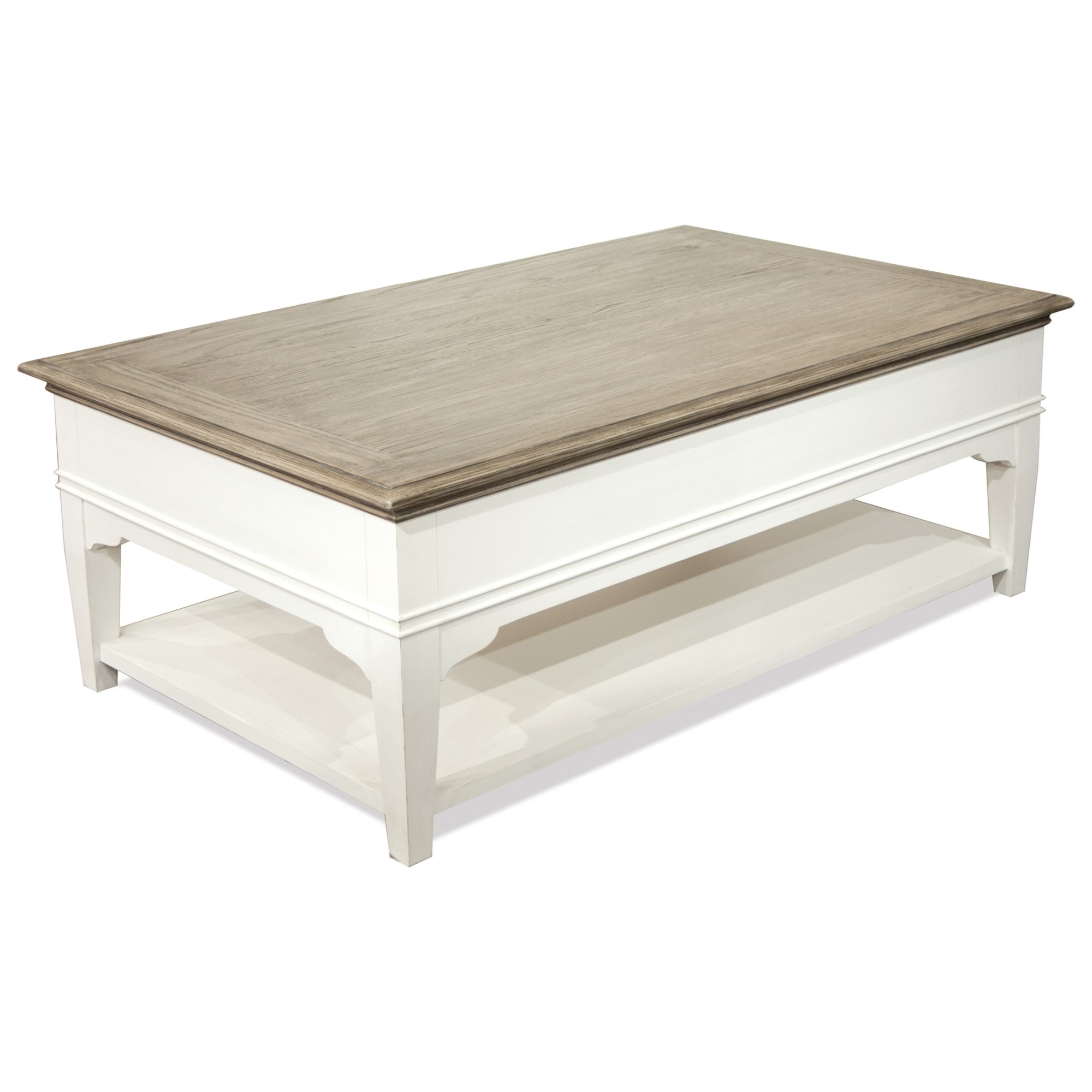 Riverside Furniture Myra 000001017051 Leg Cocktail Table with Removable ...