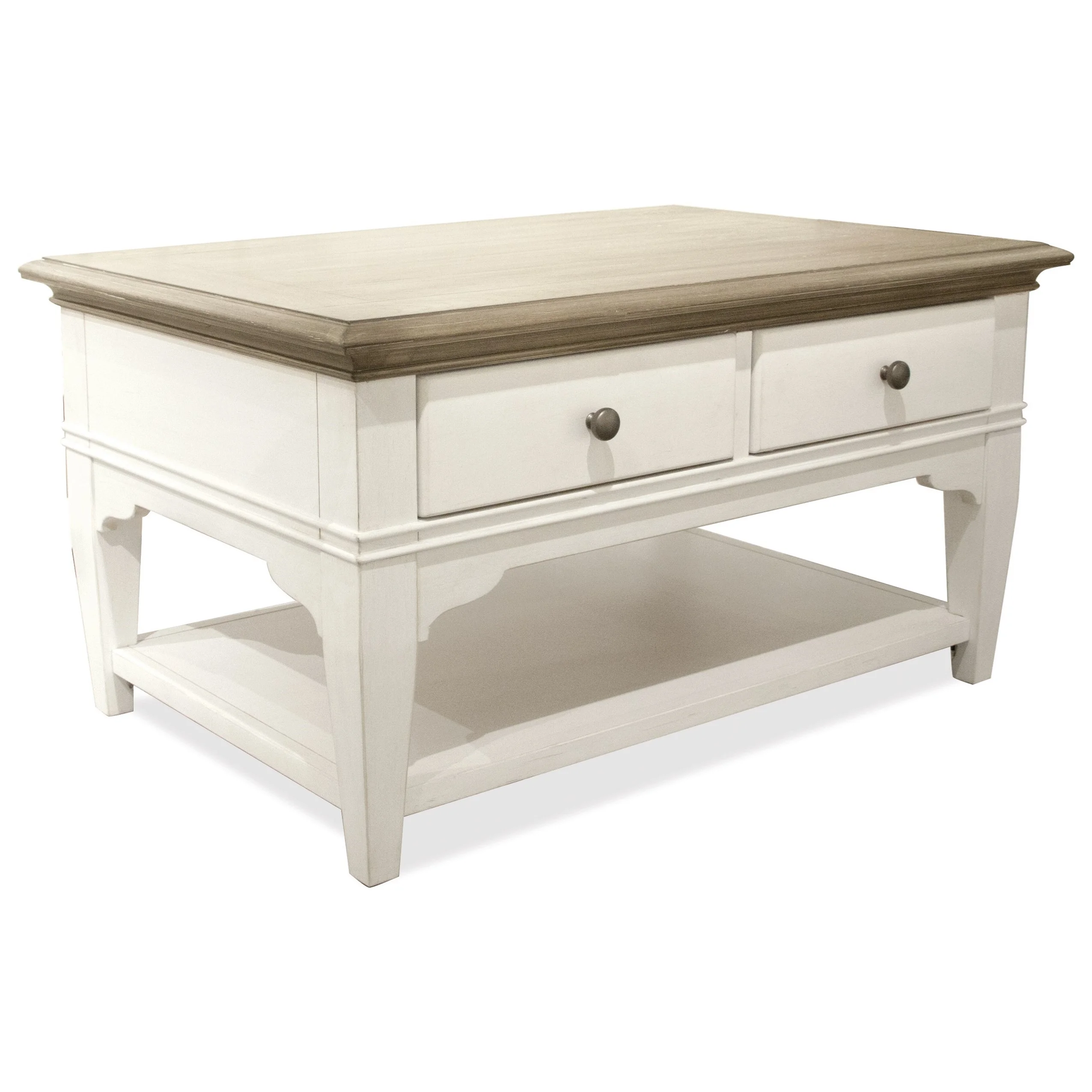 Riverside Furniture Myra 000001003793 Small Leg Coffee Table with ...