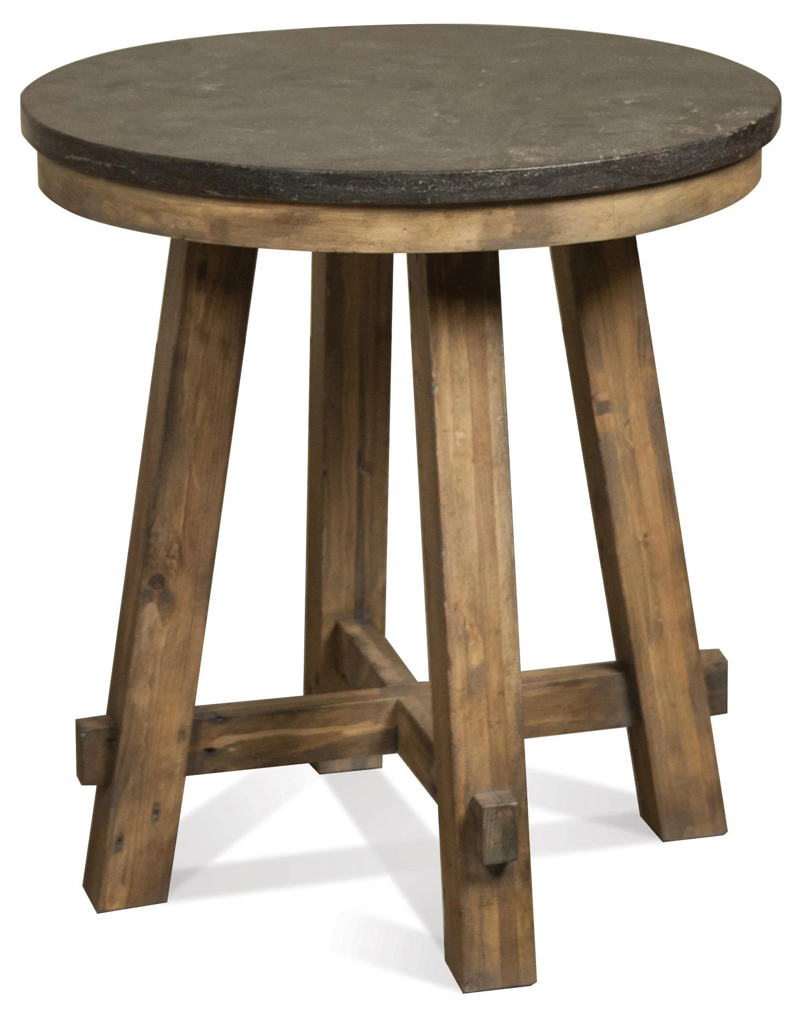 Riverside Furniture Weatherford 16511+12 Round End Table | Mueller ...