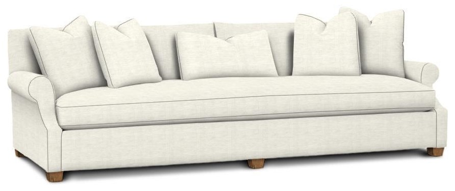 Rowe Bristol 000028259732 Modern Large Sofa with Bench Seat | Crowley ...