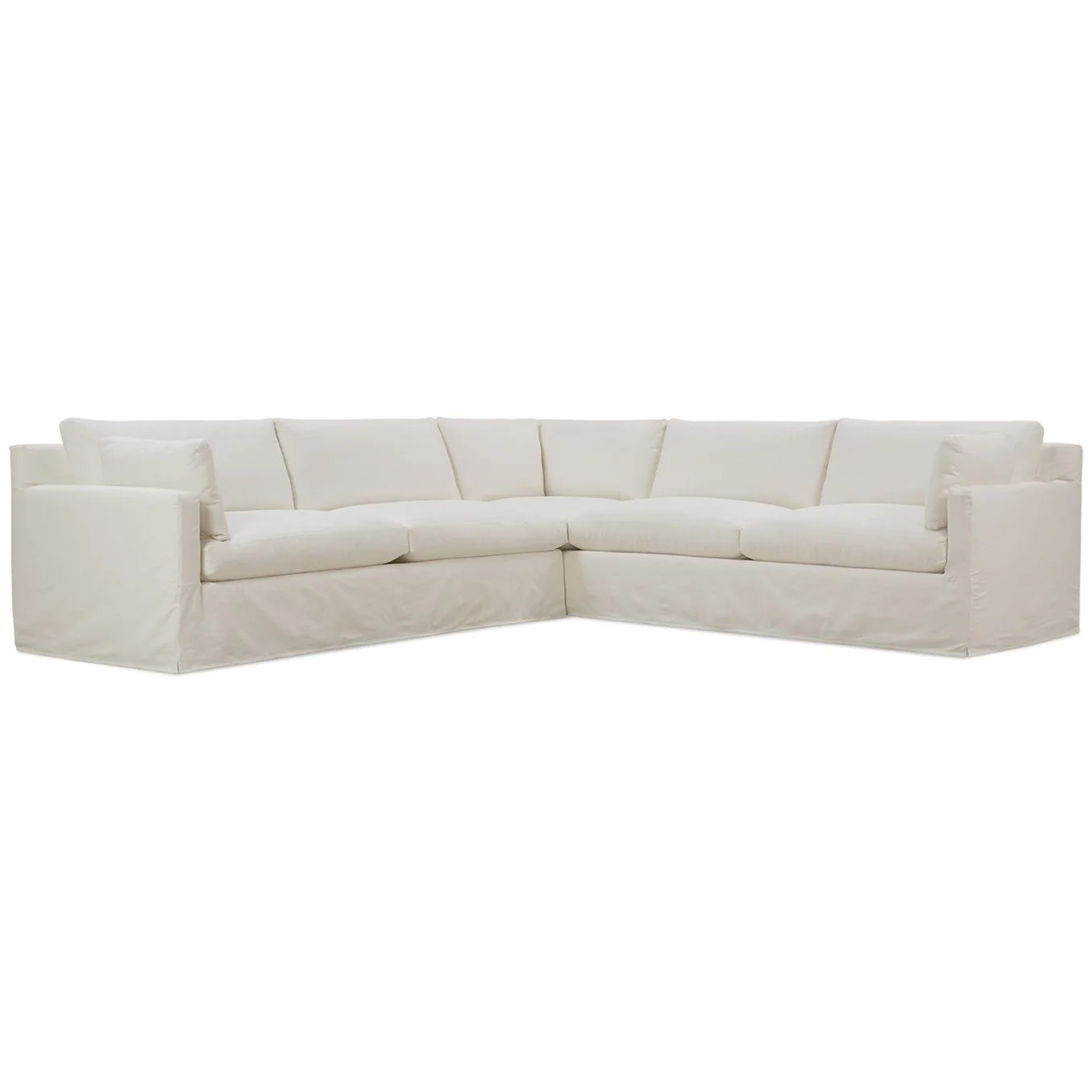 Robin Bruce Sylvie Customizable Sectional with Slip Cover | Sprintz ...