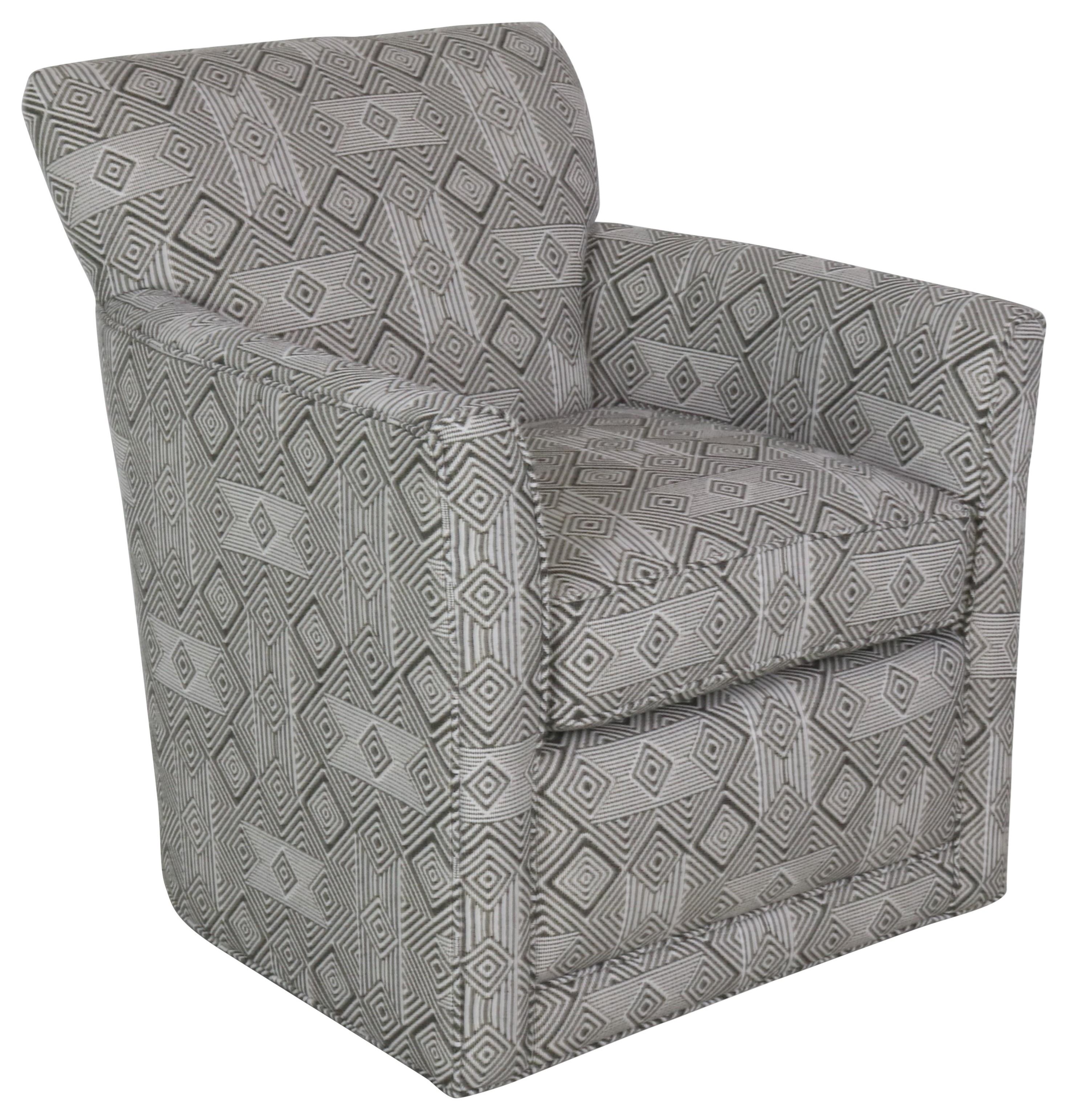 Rowe Chairs and Accents Times Square Swivel Accent Chair | Sprintz ...