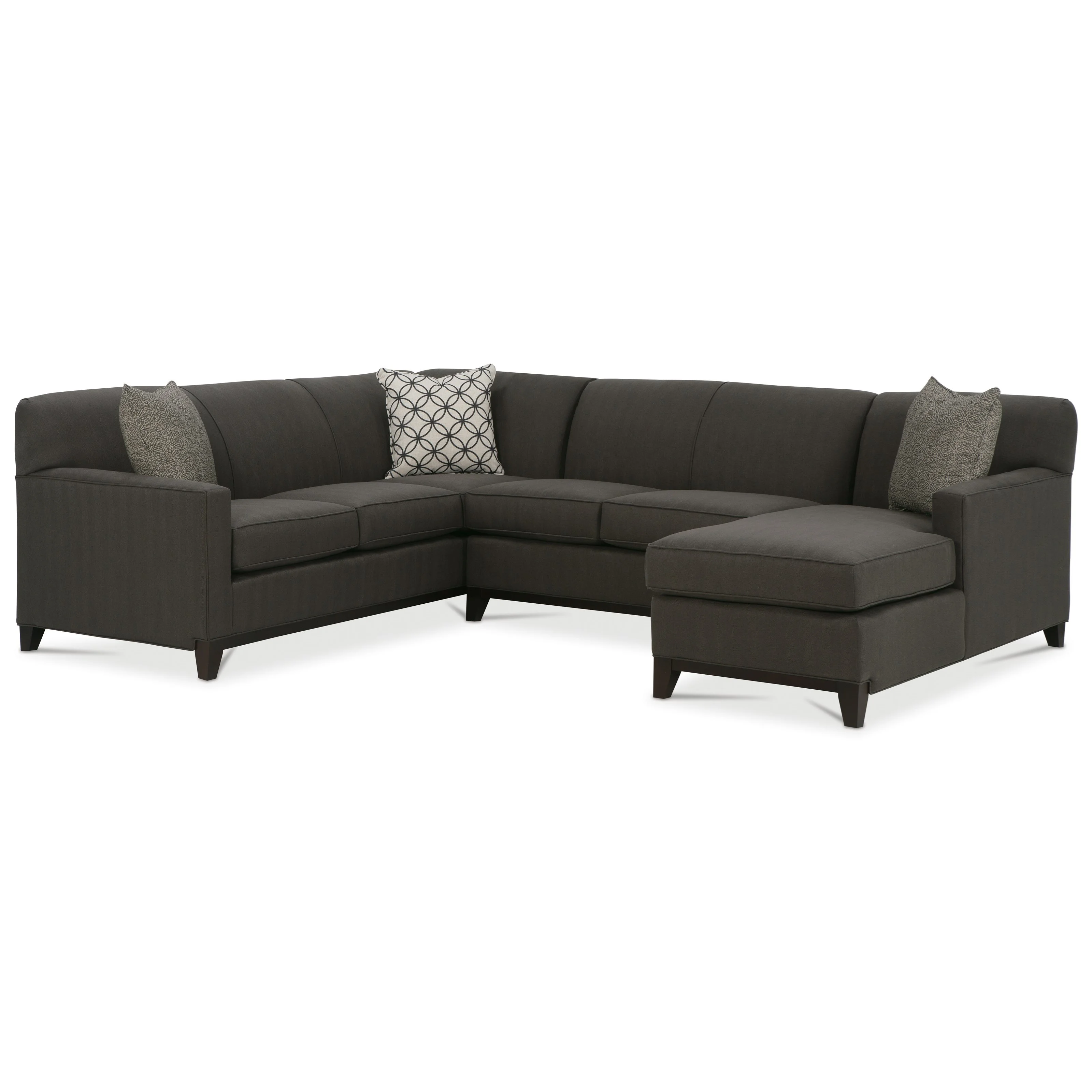 Rowe Martin 3-Piece Sectional Sofa | Sprintz Furniture | Sectional ...