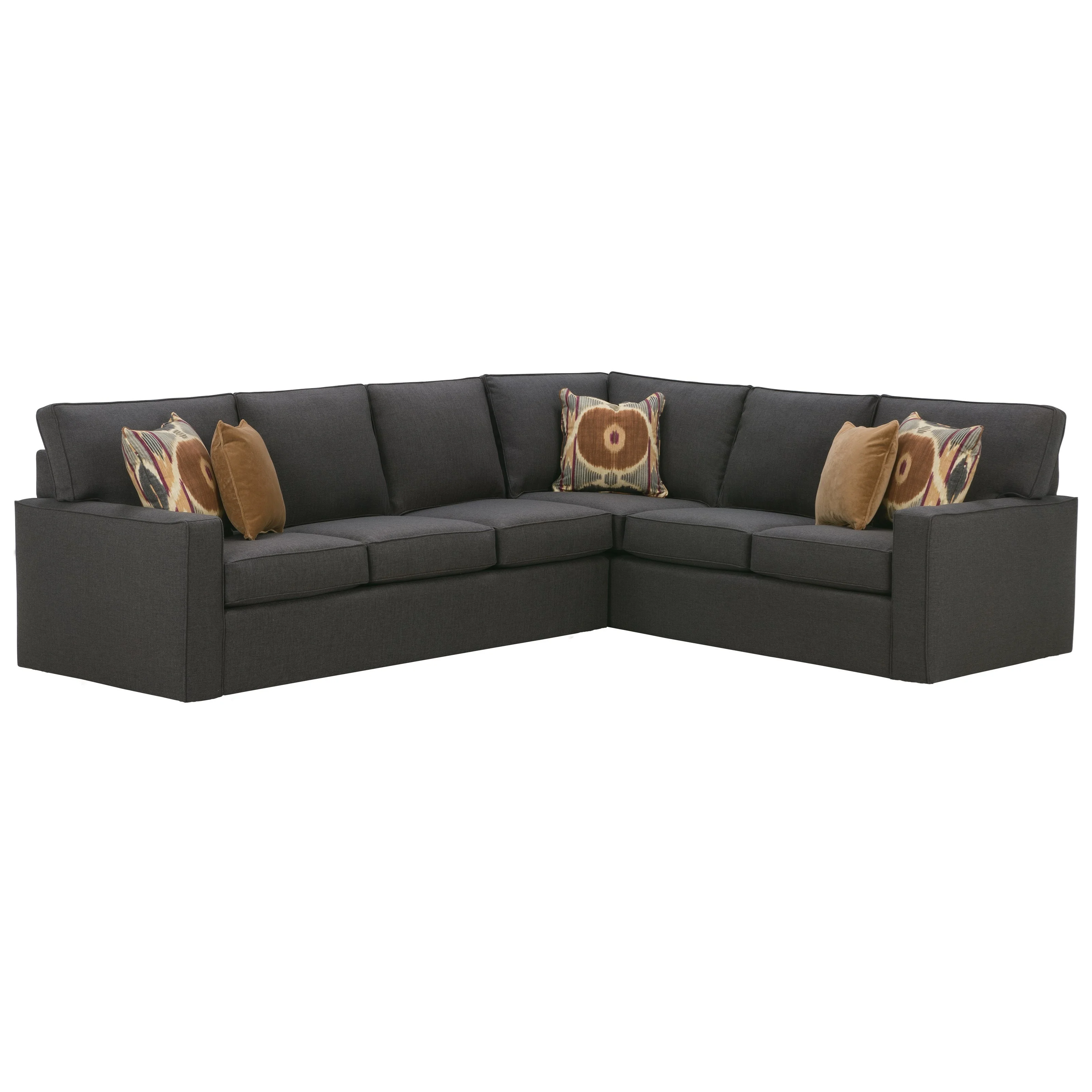 Rowe Monaco D186-RSEx1+D188-LSEx1 11861-04 Corner Sectional Sofa ...