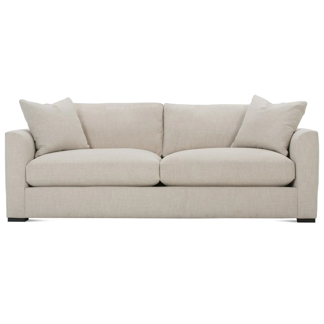 Rowe P603 602002491 Transitional Sofa with Tapered Arms | Belfort ...