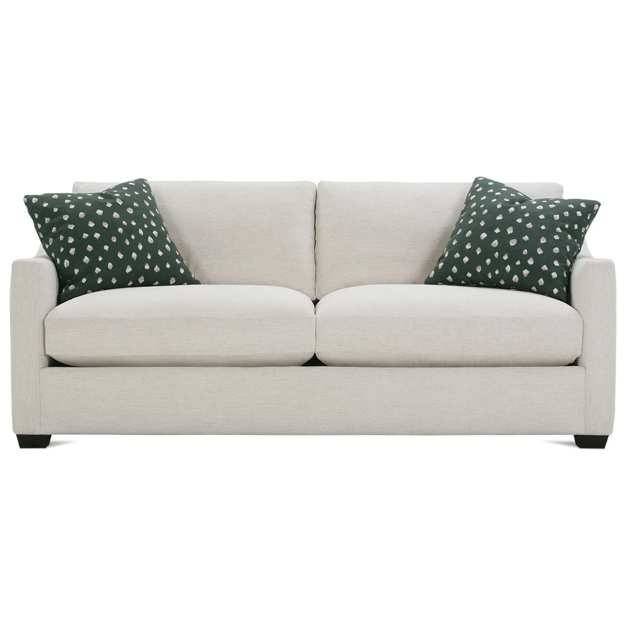 Rowe P603 P604-002 Transitional Sofa with Loose Pillow Back | Reeds ...