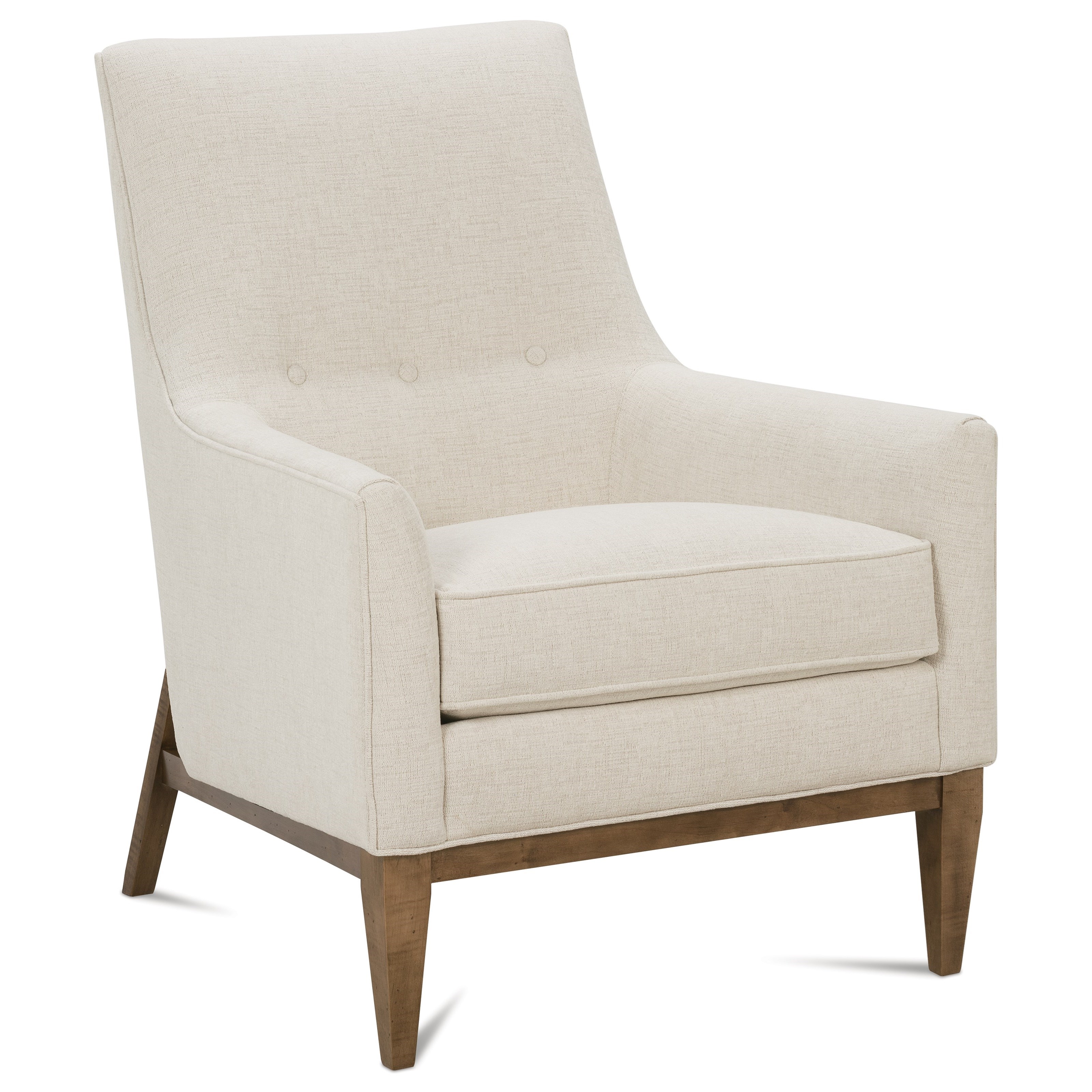 Rowe Thatcher 766407096 Contemporary Wood Frame Chair | Belfort ...