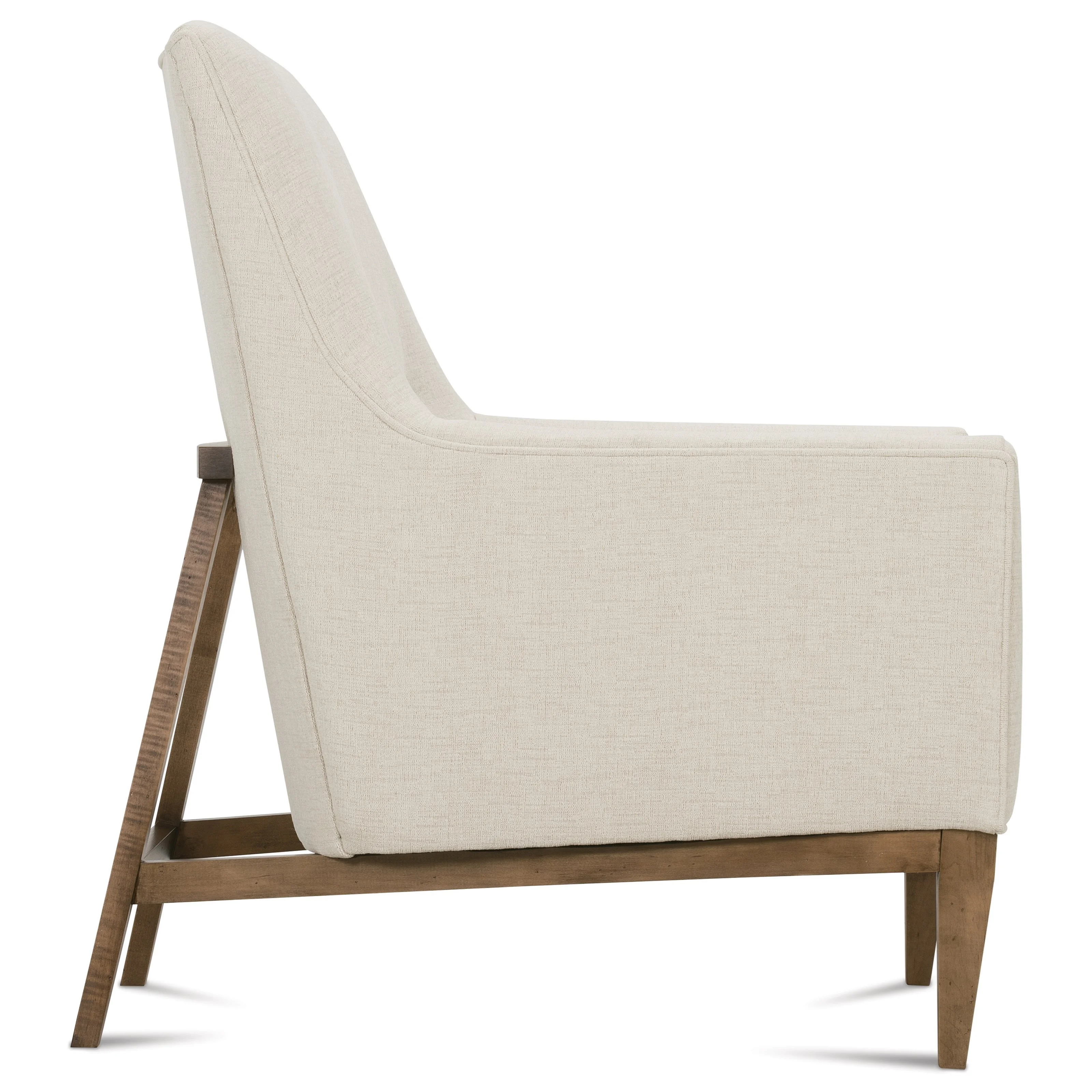 Rowe Thatcher 766407096 Contemporary Wood Frame Chair | Belfort ...
