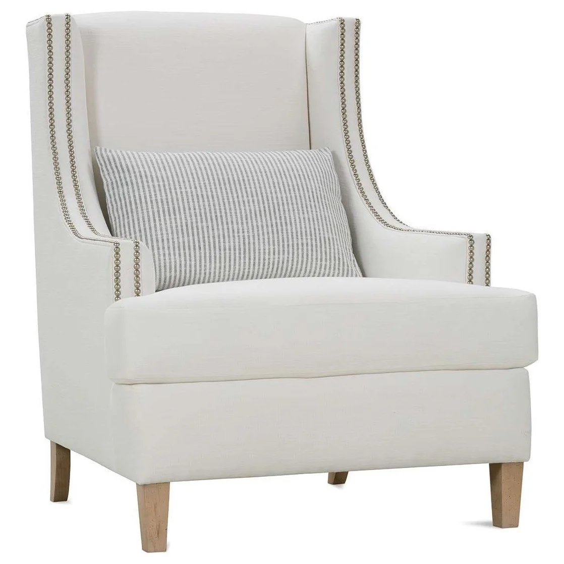 Rowe Tinsley P803-106 Accent Chair with Nailhead Trim | Belfort ...