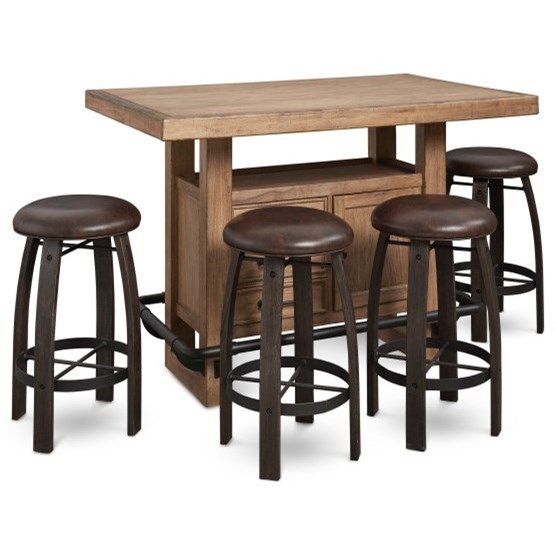 bar table and stool set