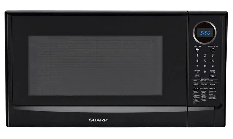 Sharp Appliances R-403TKC 1.4 Cu. Ft. Countertop Microwave | Sherman's ...