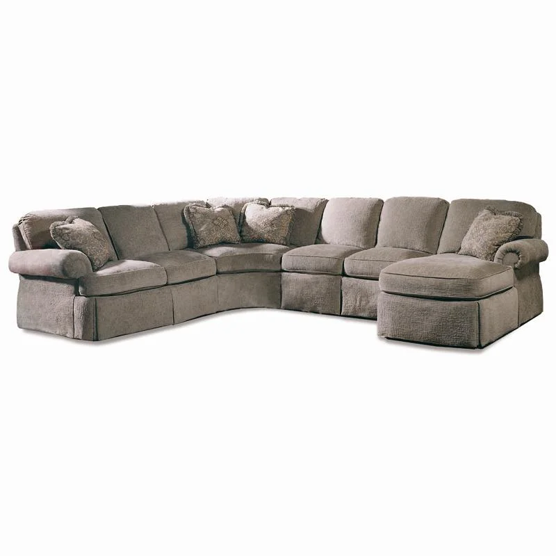 Sherrill Design Your Own 9600RKD 5 Pc. Sectional with Rolled Arms and ...