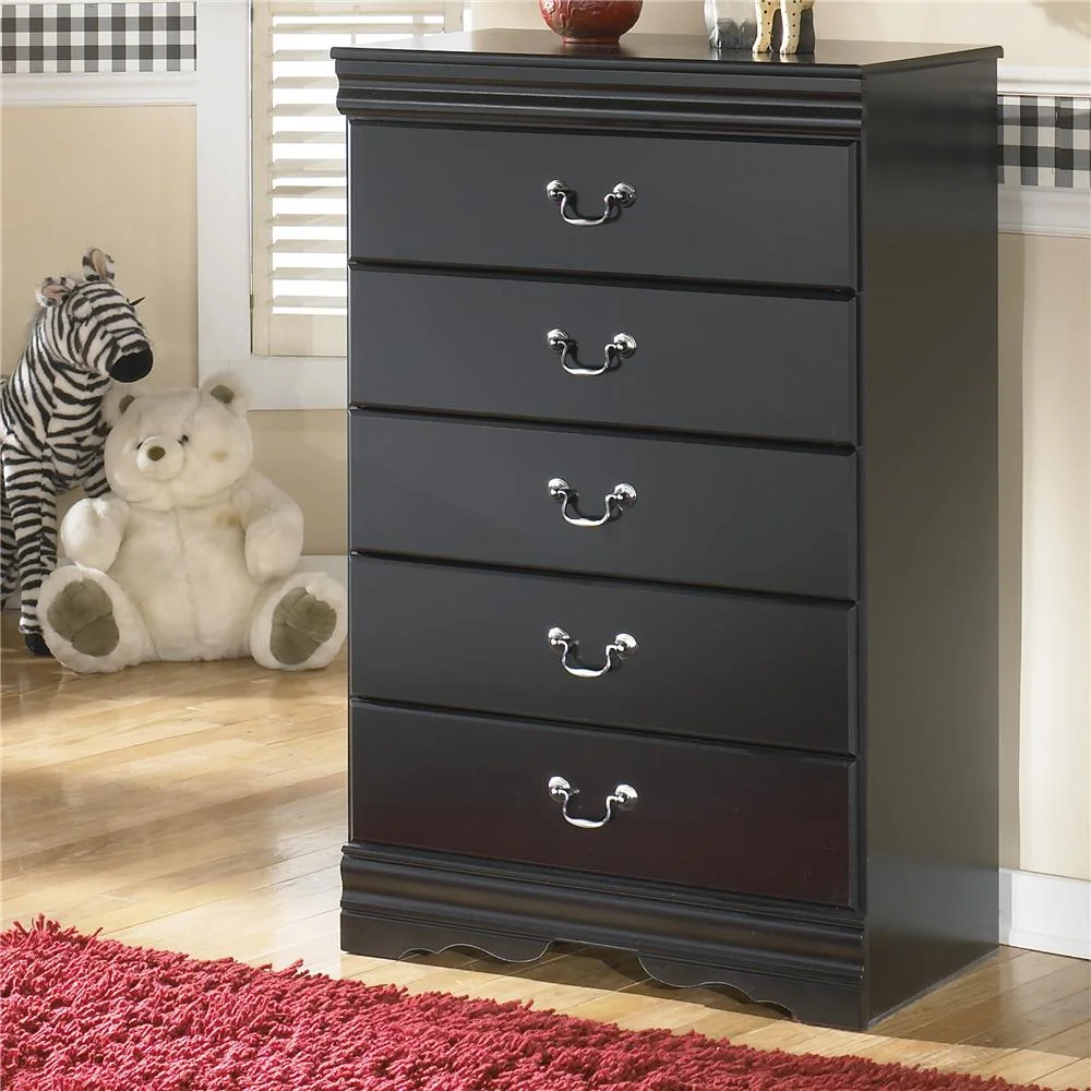 Ashley Signature Design Huey Vineyard B128-46 Chest Of Drawers | Dunk ...