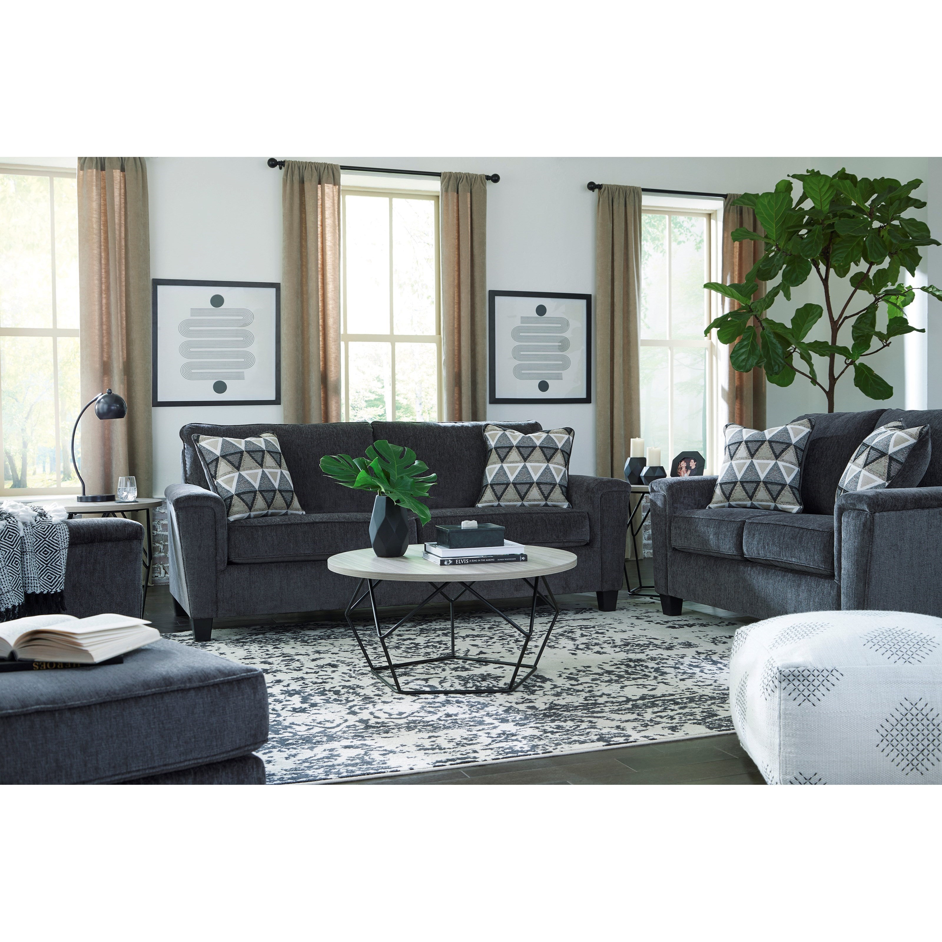 Ashley Signature Design Abinger 8390539 Contemporary Queen Sofa Sleeper ...