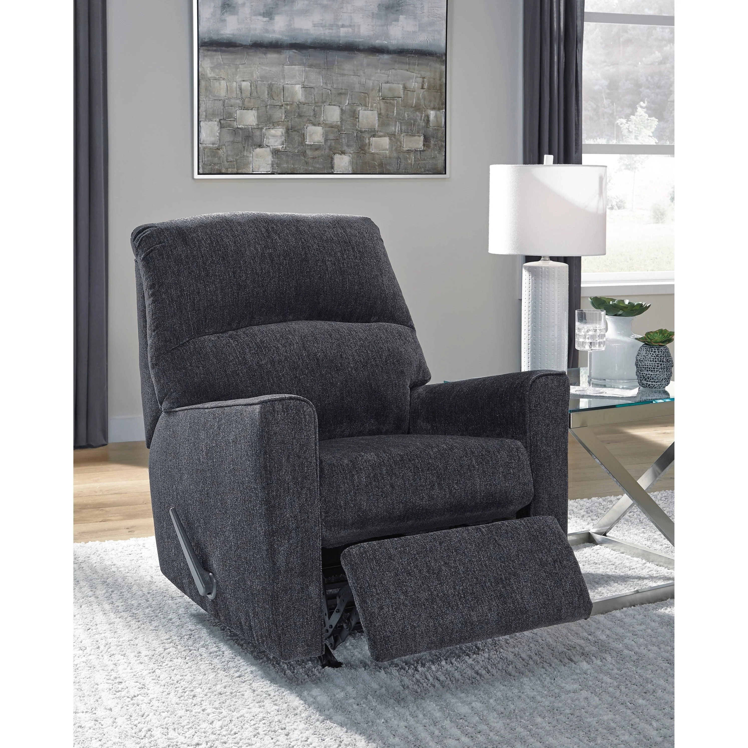 Signature Design by Ashley Altari 8721325 Contemporary Rocker Recliner ...