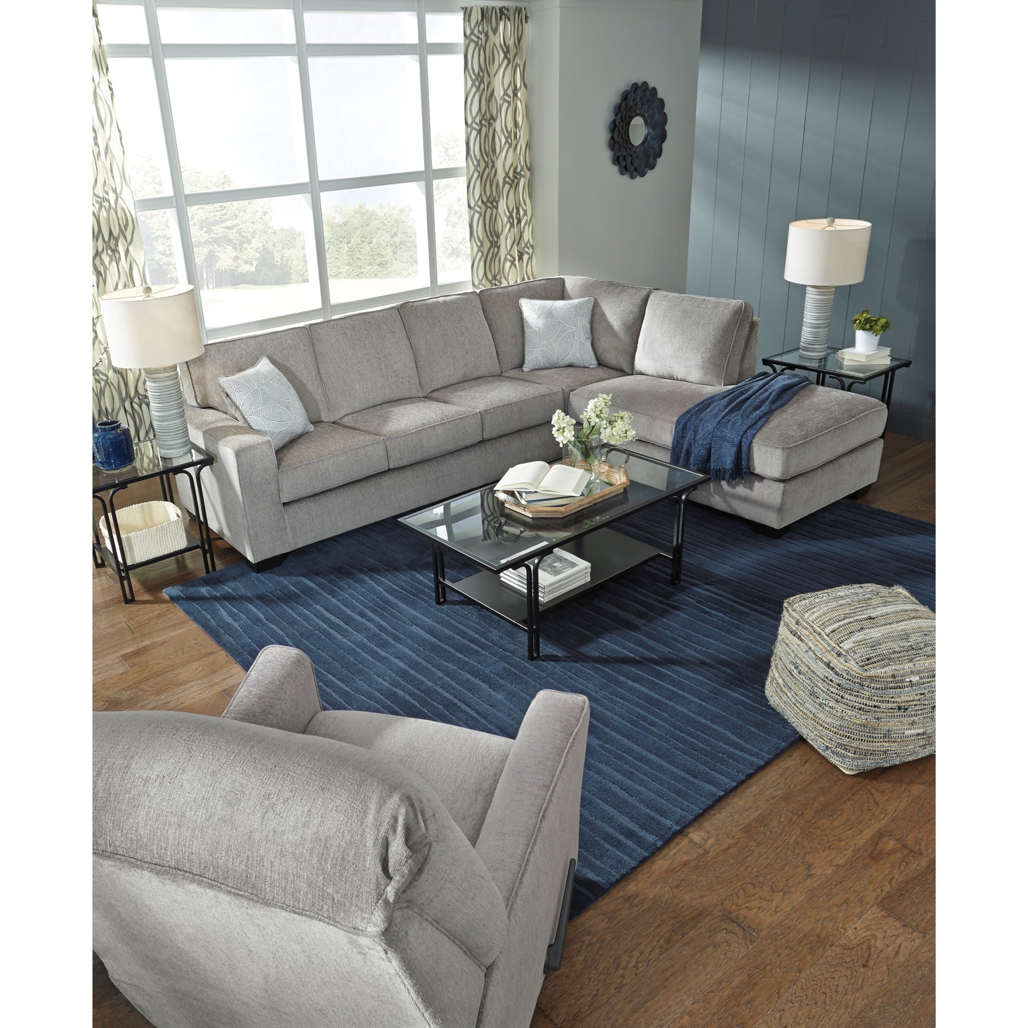 Signature Design by Ashley Altari 8721425x1 Altari-Alloy Living Room ...