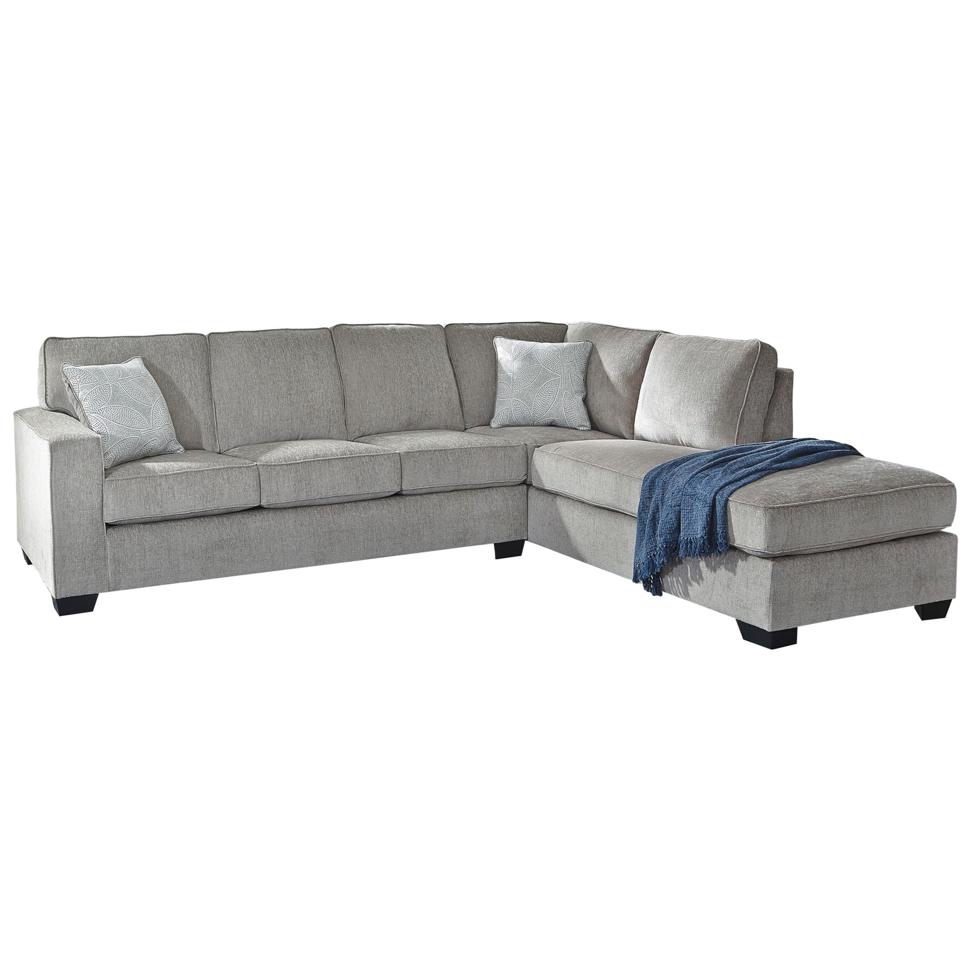 Signature Design by Ashley Altari 87214S3 Sleeper Sectional with Chaise ...