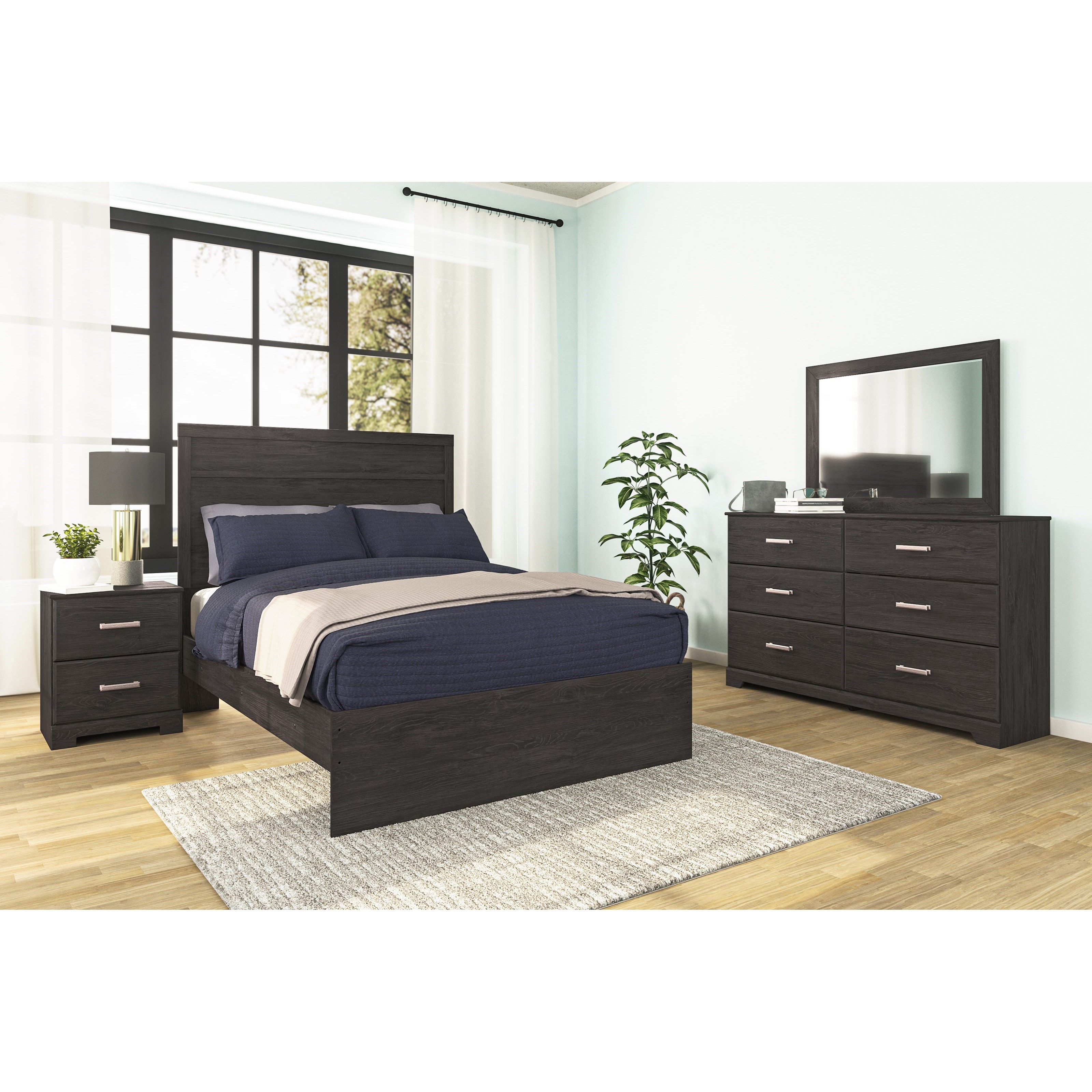 Ashley Signature Design Belachime B2589-55+86 Full Panel Bed | Dunk ...
