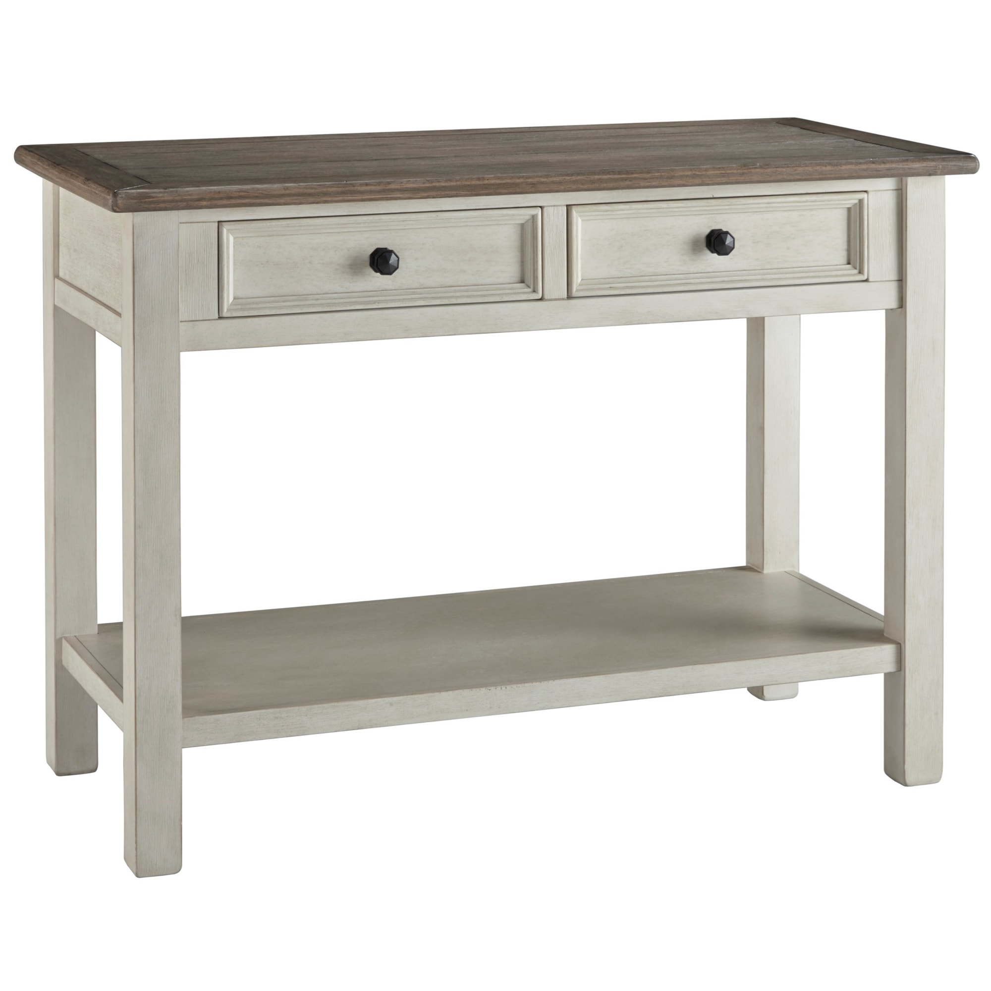 Ashley (Signature Design) Bolanburg T637-4 Sofa Table with 2 Drawers ...