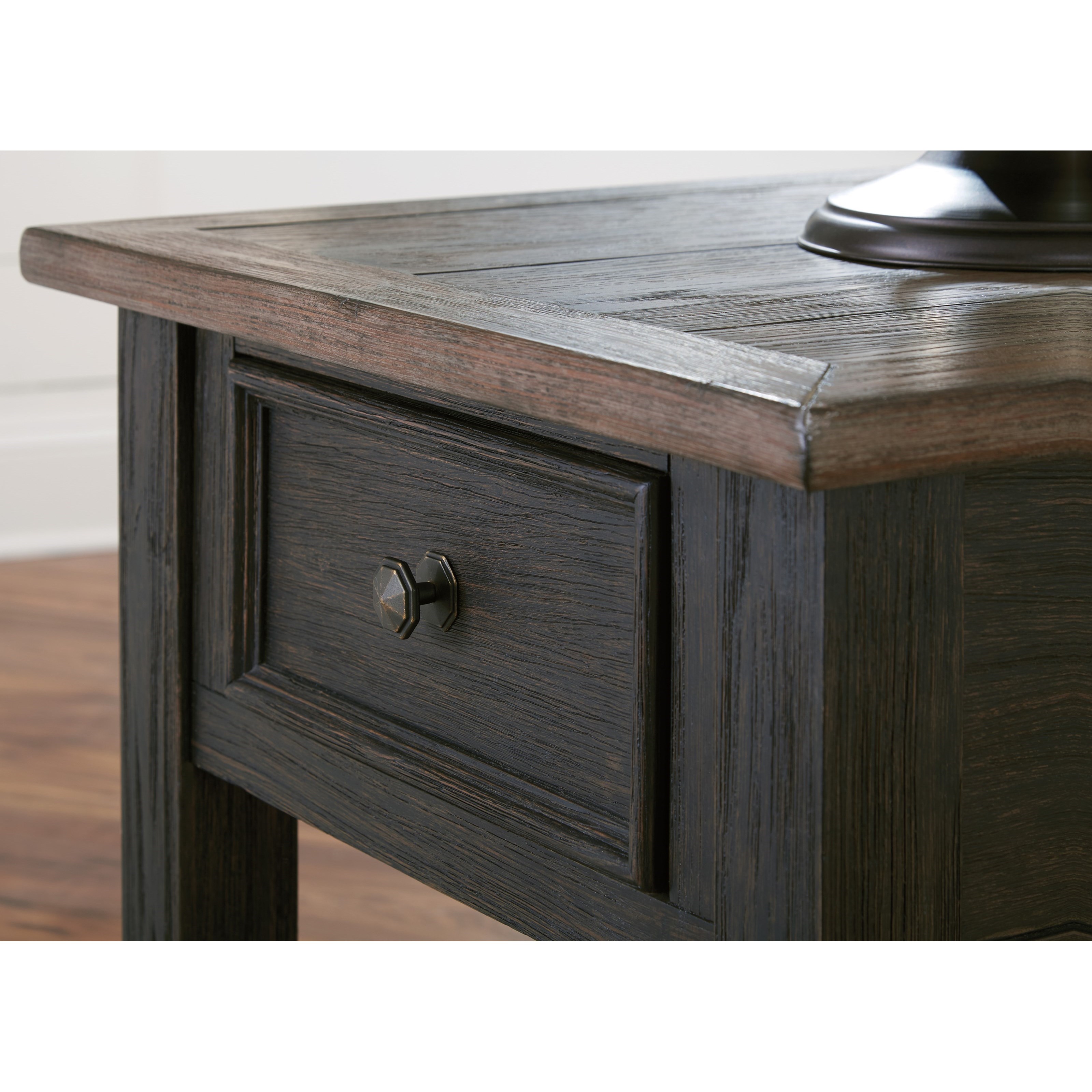 Signature Design by Ashley Tyler Creek T736 3 Rectangular End Table with Drawer Schewels Home Occ End Tables