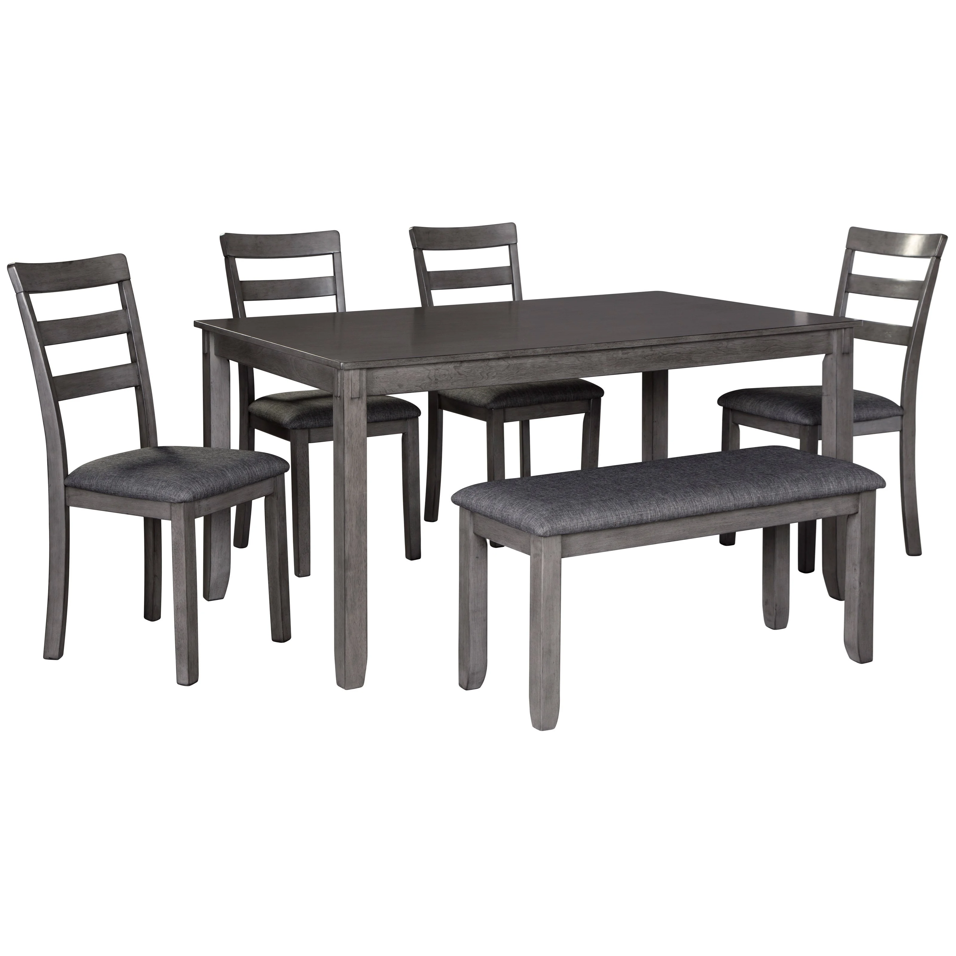 Signature Design by Ashley Bridson D383-325 6-Piece Rectangular Dining ...