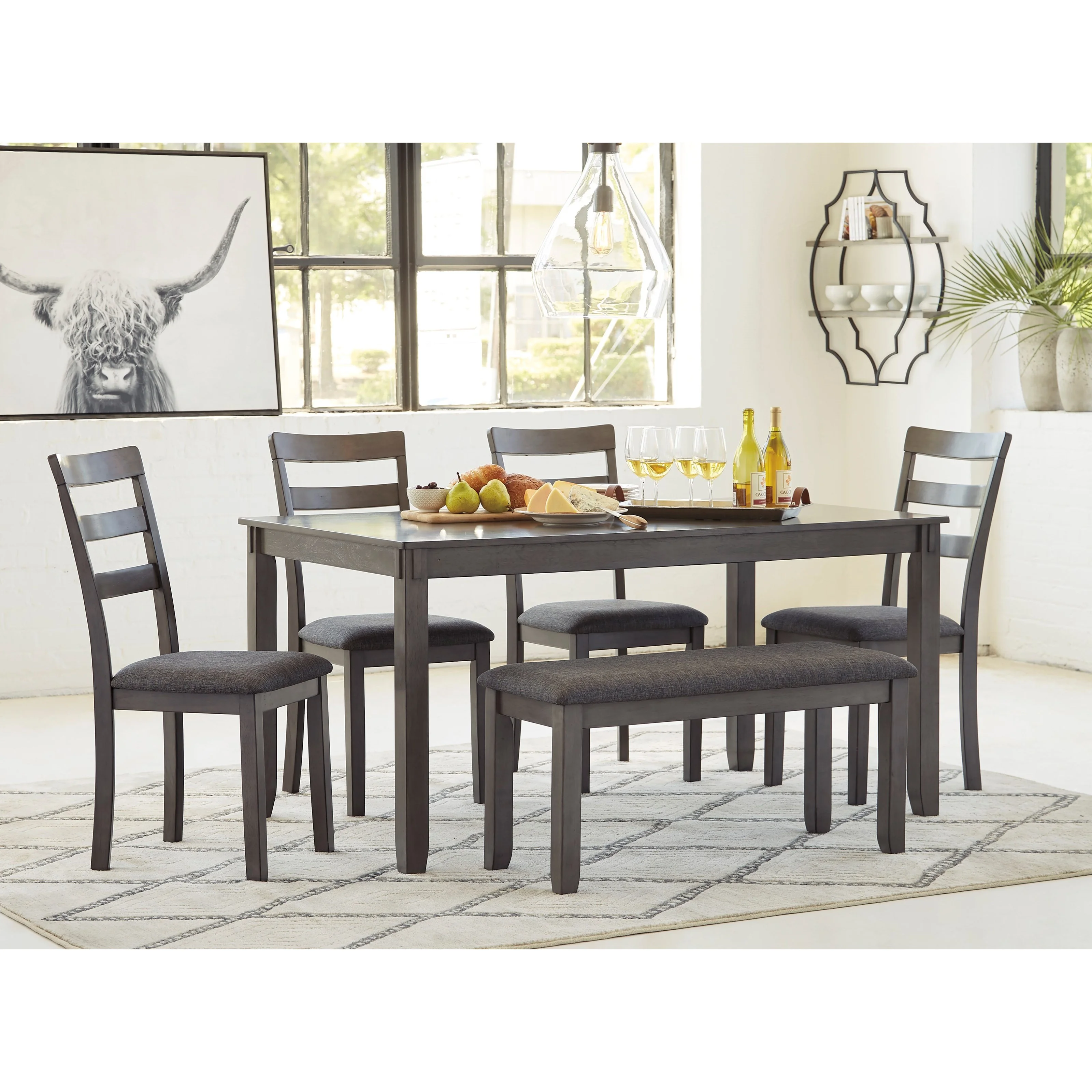 Bridson D383-325 6-Piece Dining Set | American Furniture Galleries ...