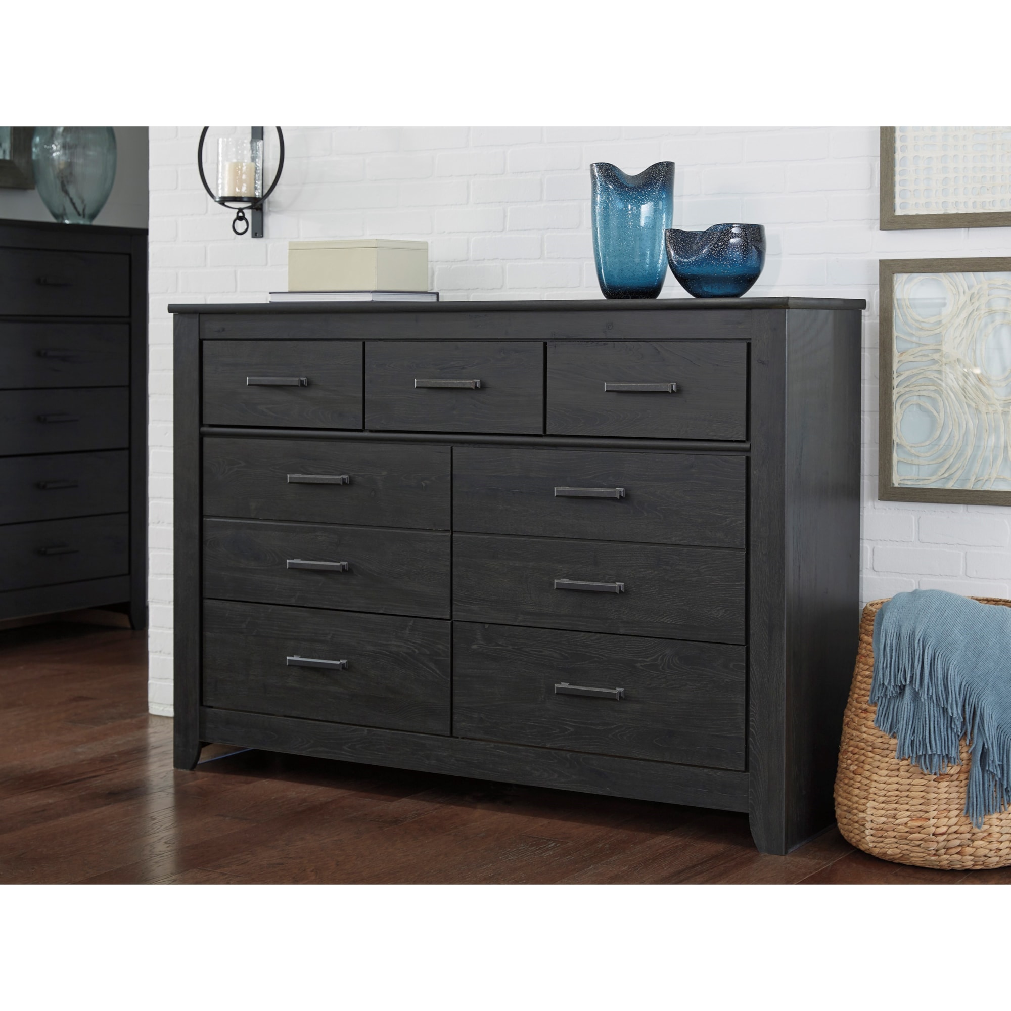 Ashley Signature Design Brinxton B249-31 Contemporary Dresser in ...