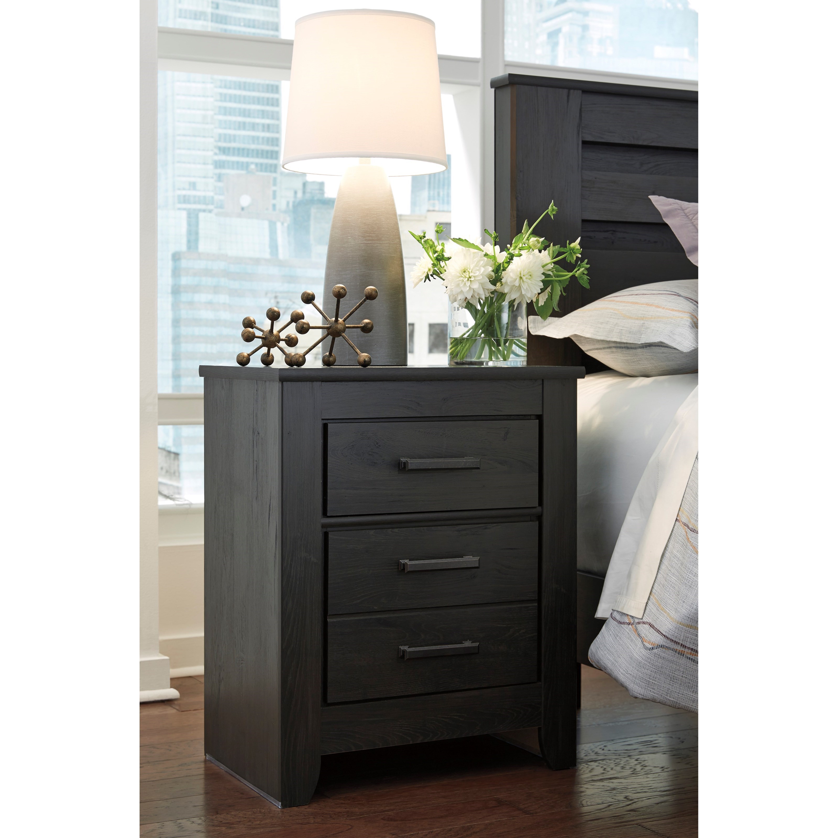 Signature Design by Ashley Brinxton B249-92 Contemporary Two Drawer ...